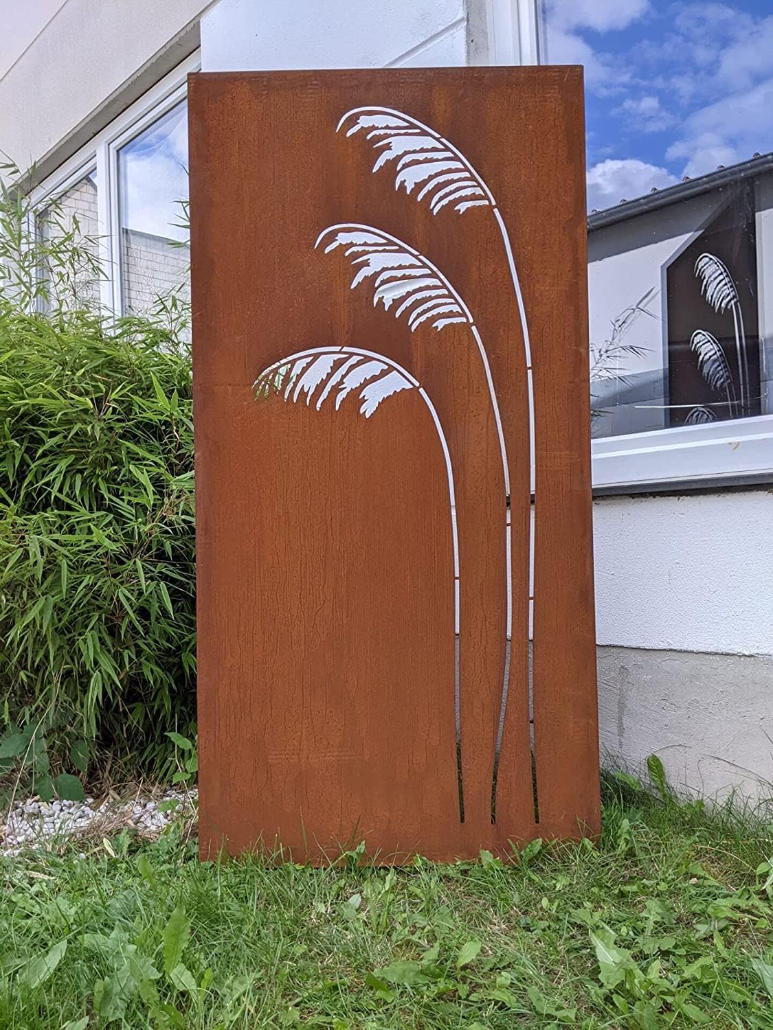 Sichtschutz Garten Rost