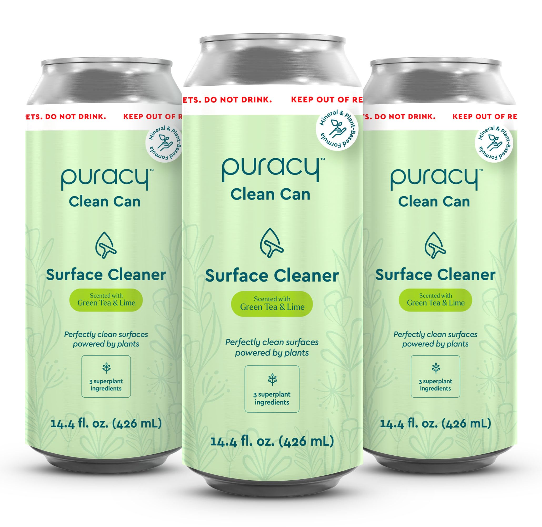 Amazon.com: Puracy Multi Surface Cleaner Clean Can - All Purpose ...
