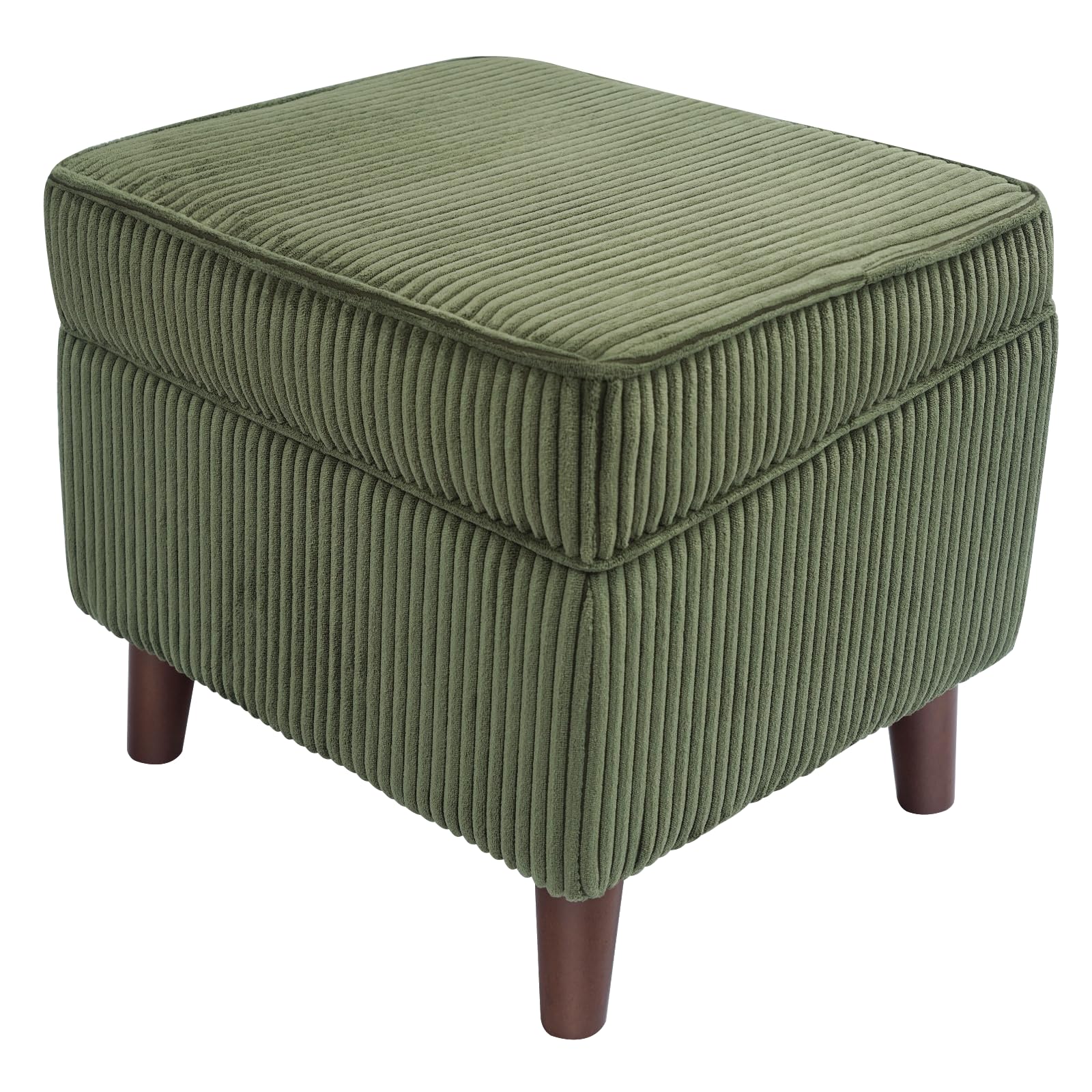 Amazon.com: FAGAGA Storage Ottoman with Adjustable Lid, Soft Step Stool ...