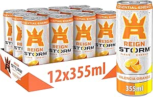 Reign Can Valencia Orange 355 ml (Pack of 12) : Amazon.co.uk: Grocery