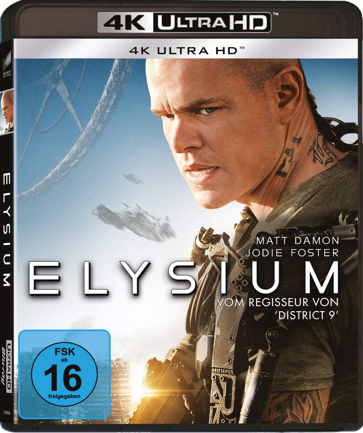 Elysium (4K-UHD): Amazon.de: Damon, Matt, Foster, Jodie, Copley ...