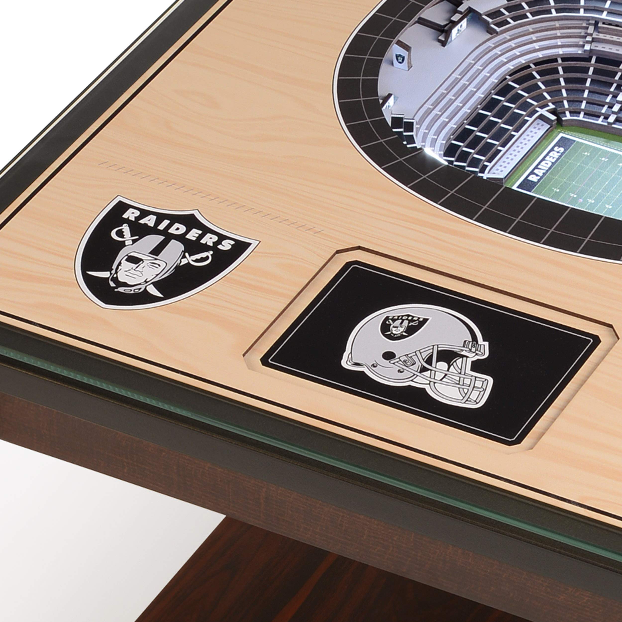 YouTheFan NFL 25-Layer StadiumViews Lighted End Table