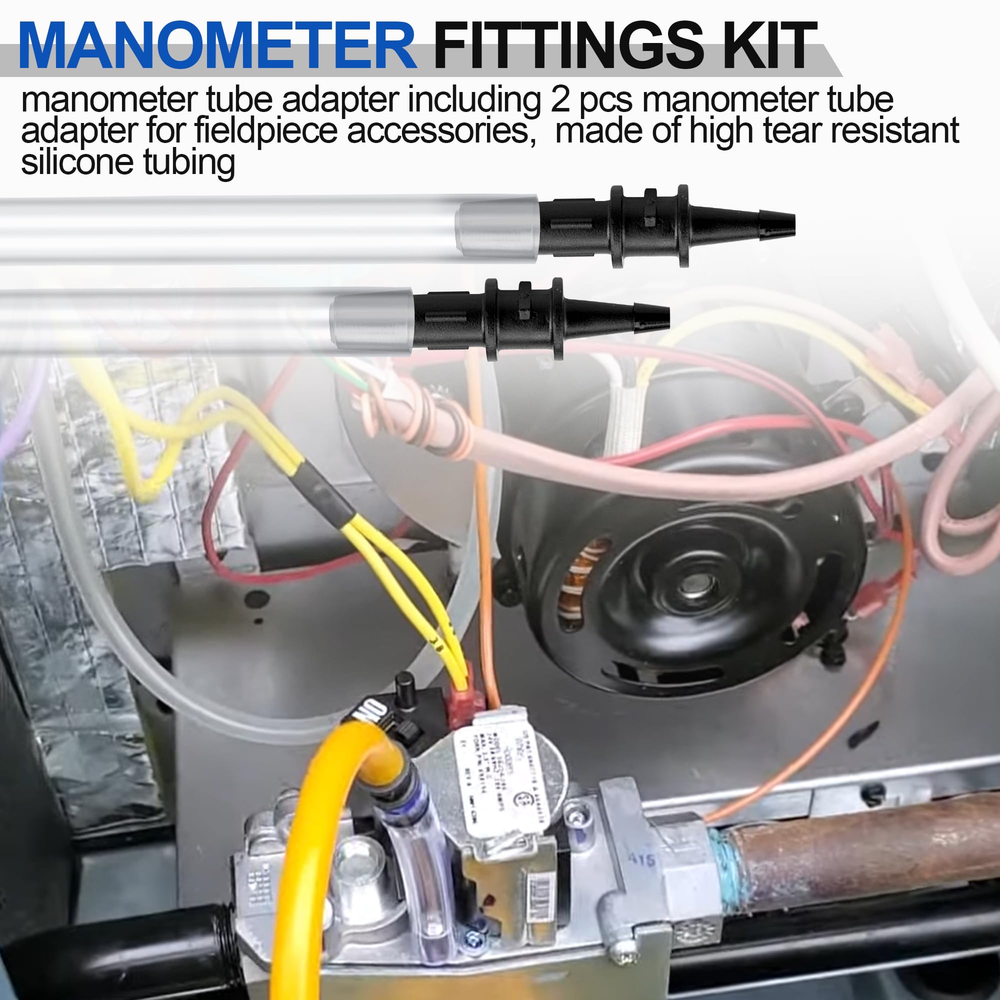 Snapklik.com : RMA316 Manometer Tube Adapter Fit For Fieldpiece JL3MN ...