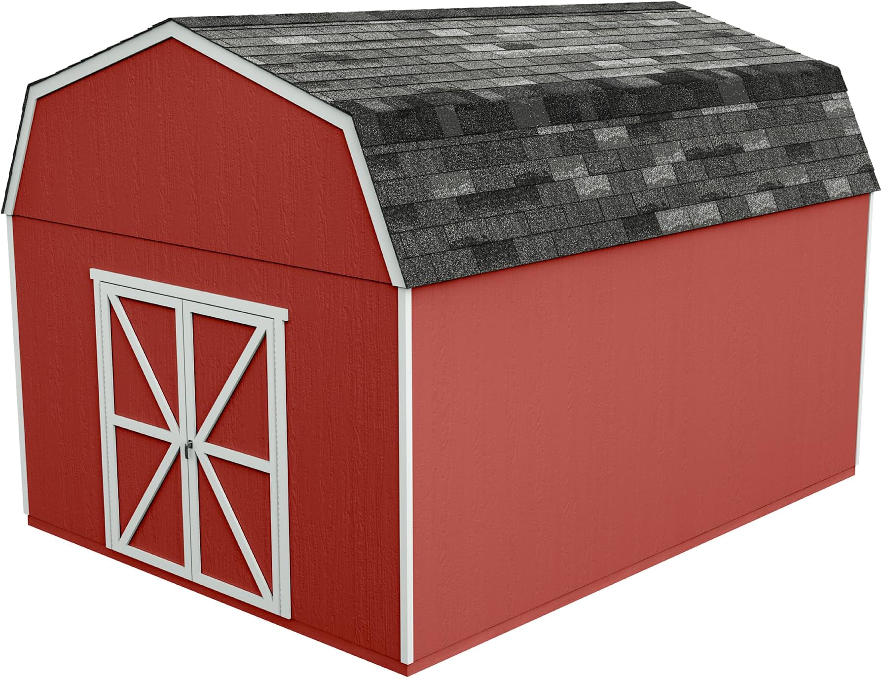 Amazon.com: Handy Home Products Fairfax 10x24 DIY Wooden Storage Shed ...