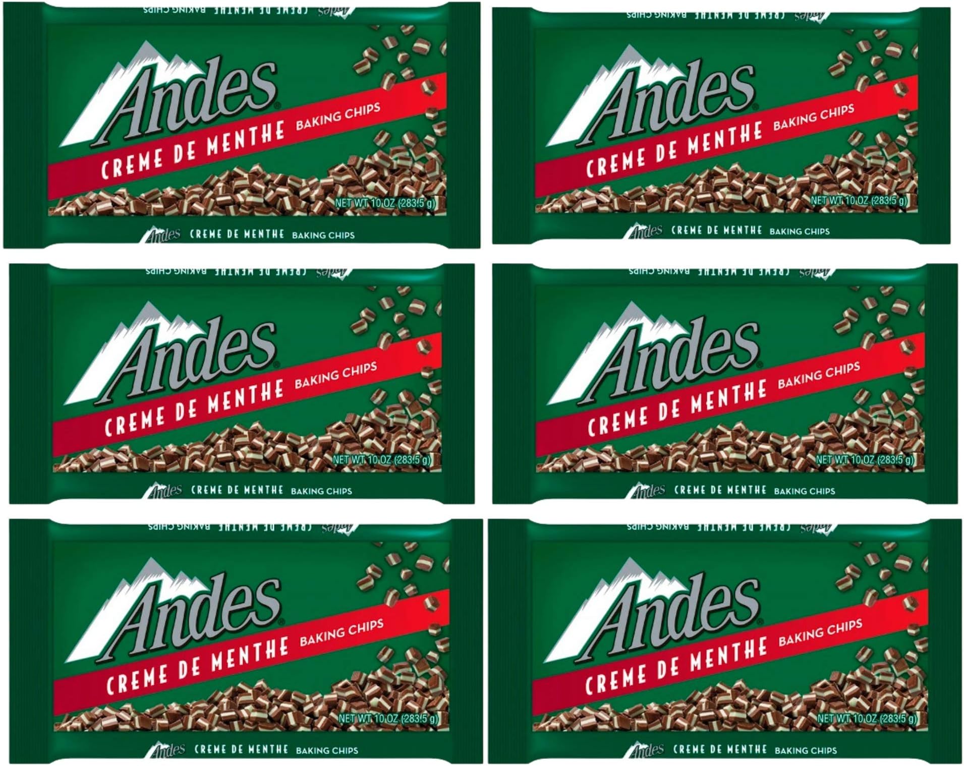 Amazon.com: Andes Baking Chips 10 oz - 6 Unit Pack : Grocery & Gourmet Food