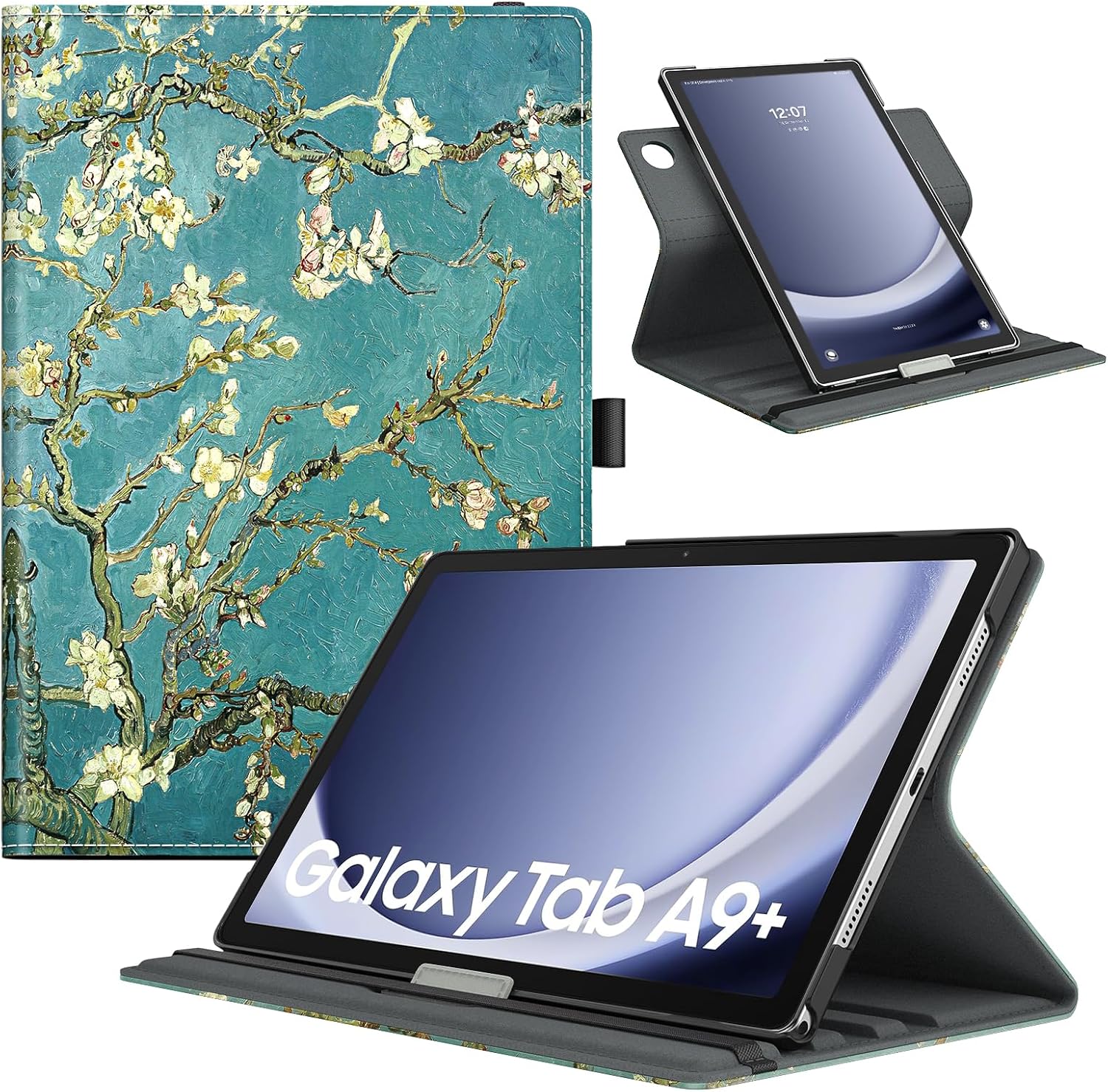 TiMOVO Rotating Case for Samsung Galaxy Tab A9+/A9 Plus 11 Inch 2023 ...