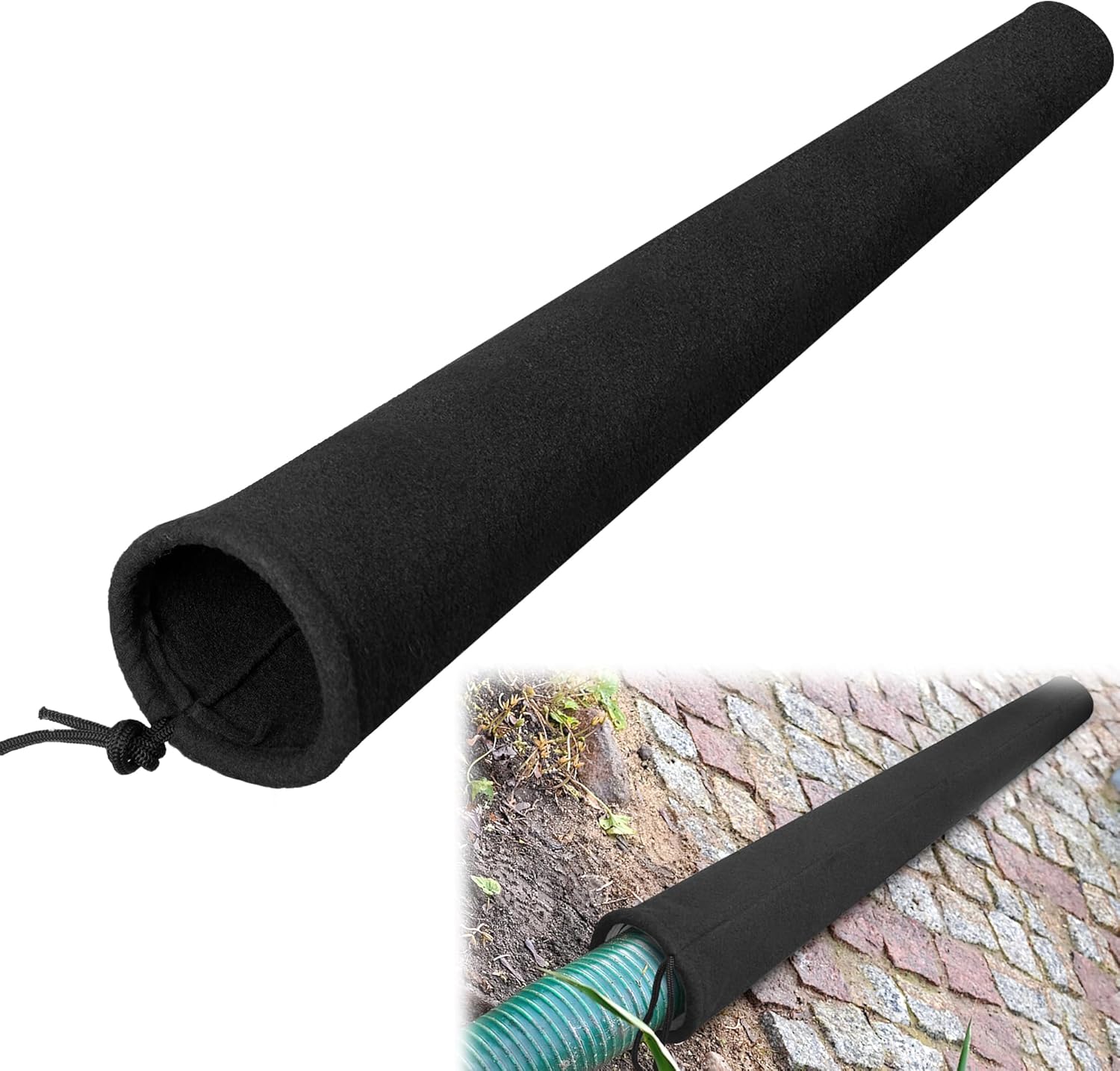 Amazon.com: 68" L X 4.7" Dia Oil and Sediment Control Pipe Sock Silt ...
