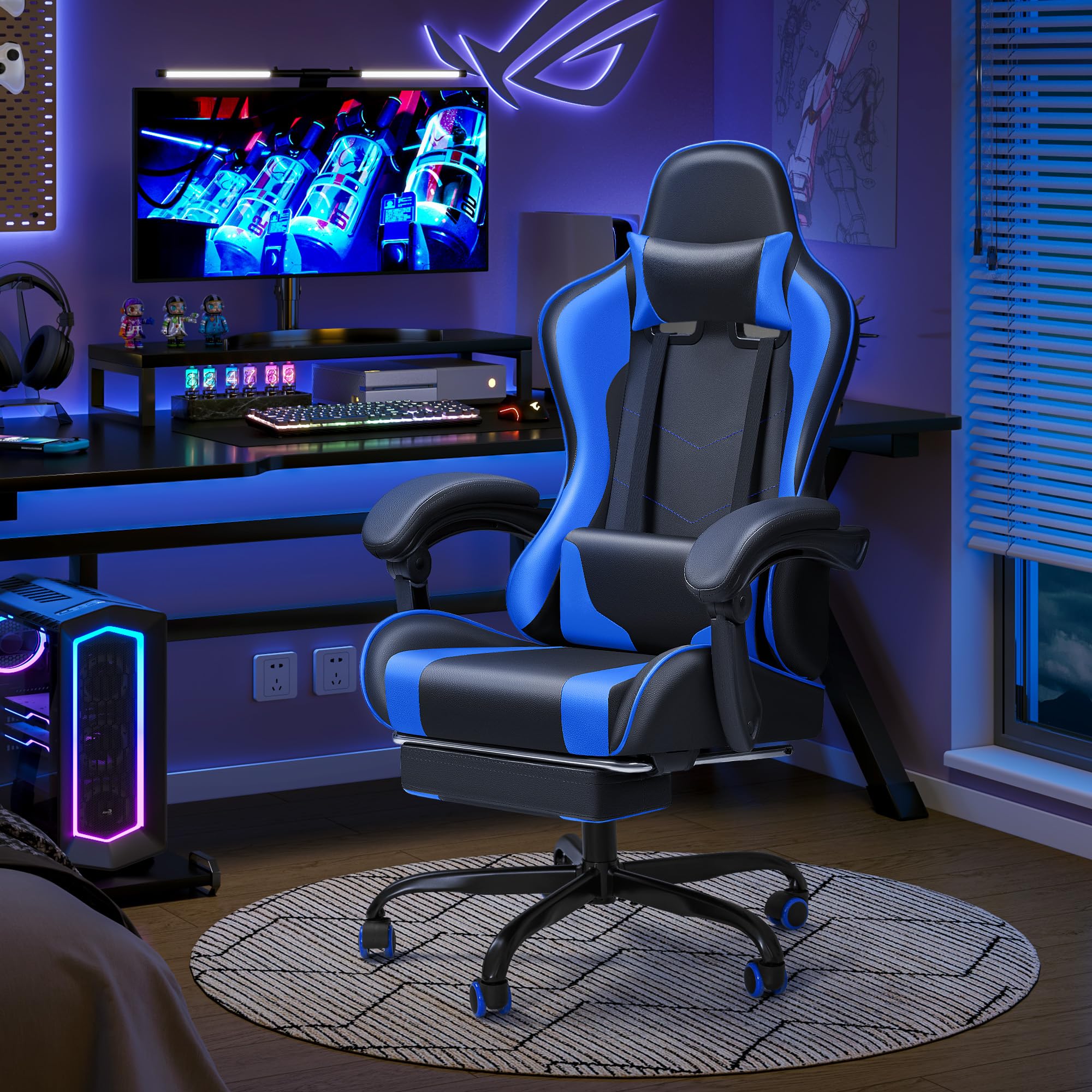 Snapklik.com : JUMMICO Gaming Chair Ergonomic Computer Chair