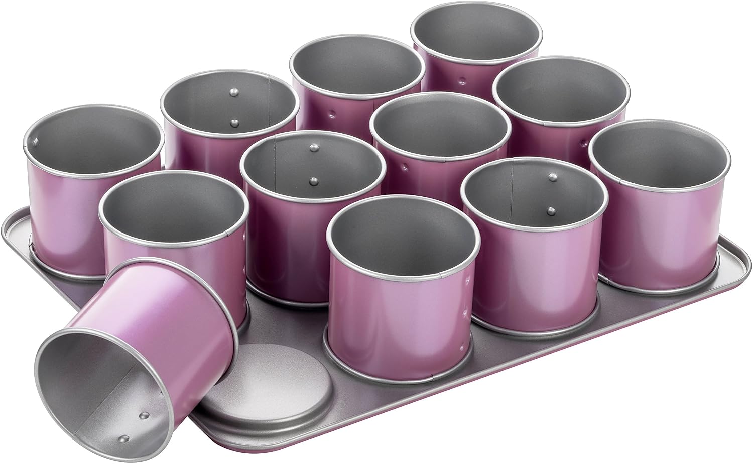Amazon.com: Zenker Creative Studio 12 Mini Cake Baking Tray, Cupcake ...