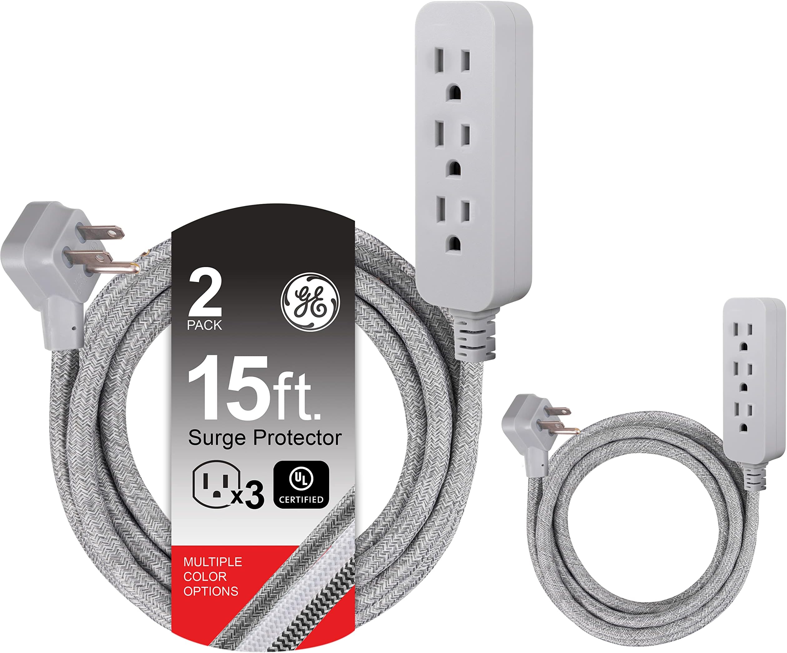 Amazon.com: GE 3-Outlet Power Strip Extension Cord with Multiple ...