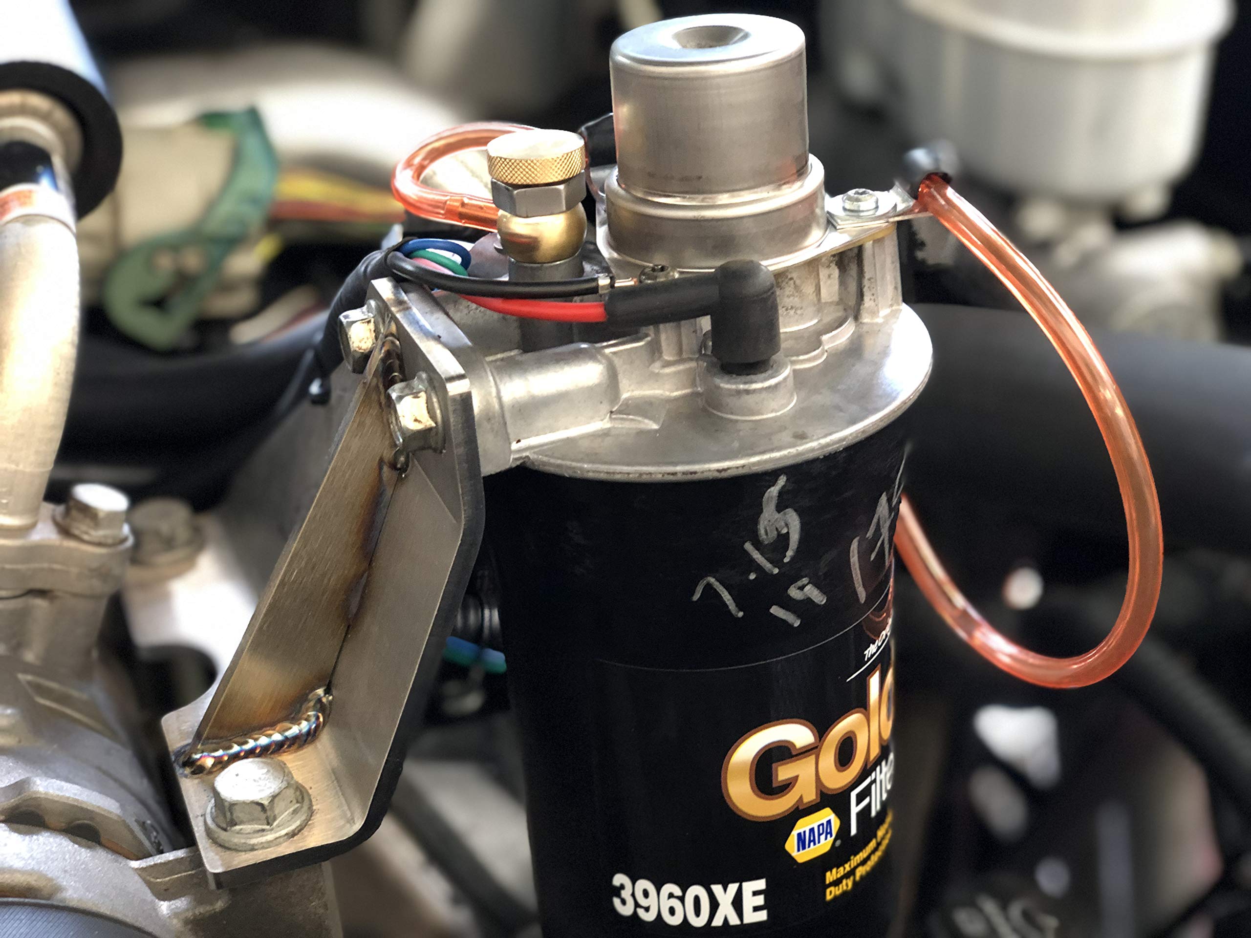 Snapklik.com : Duramax Fuel Filter Relocation Kit