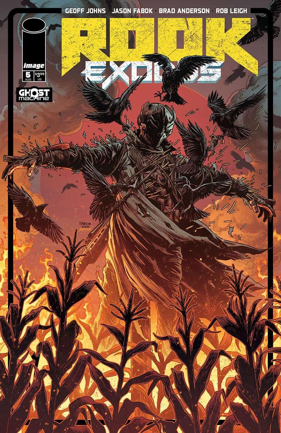 Amazon.com: Rook: Exodus #5A VF/NM ; Image comic book | Geoff Johns ...