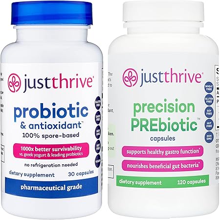 Amazon.com: Just Thrive Probiotic & Antioxidant Supplement - Probiotics ...