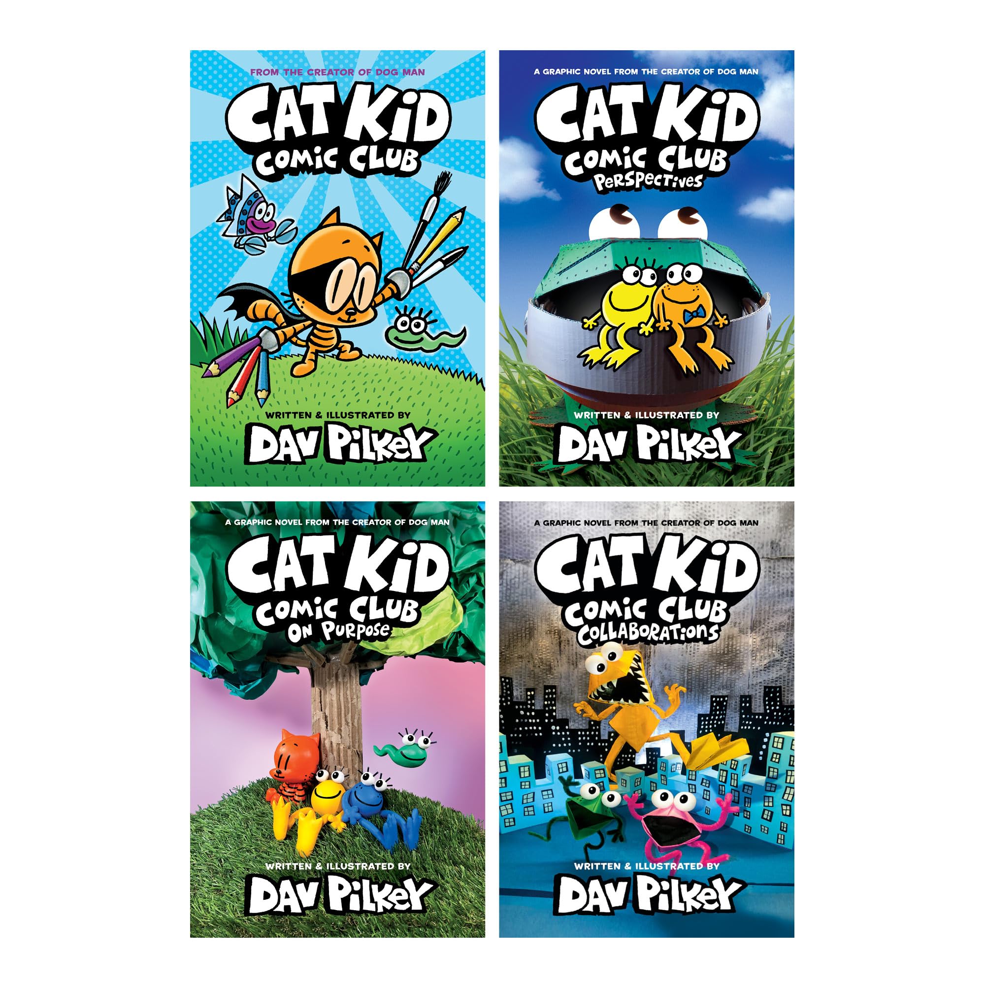 Cat Kid Comic Club Series Bundle : Amazon.com.au: Books