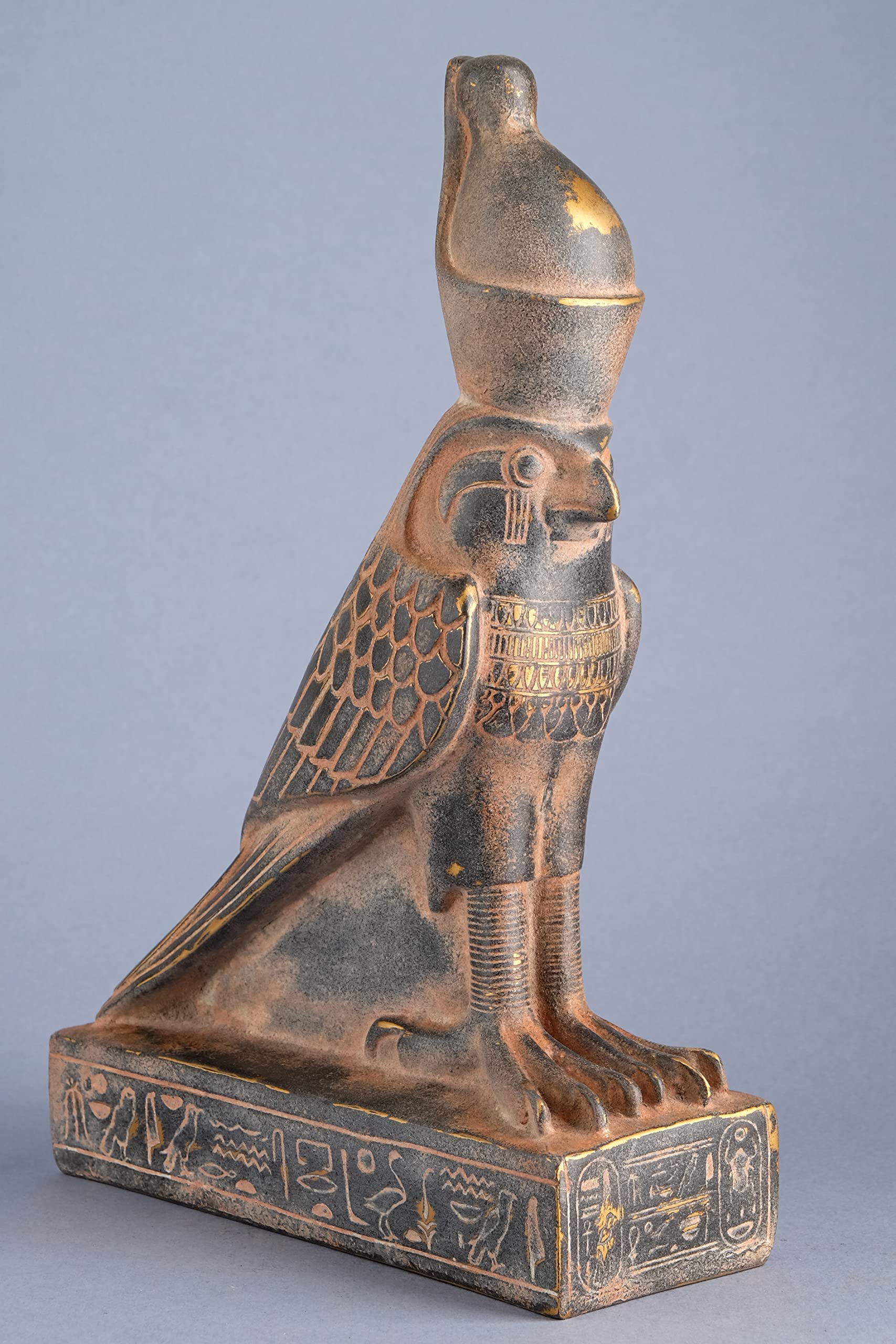 Statue Av Egyptisk Gud Horus