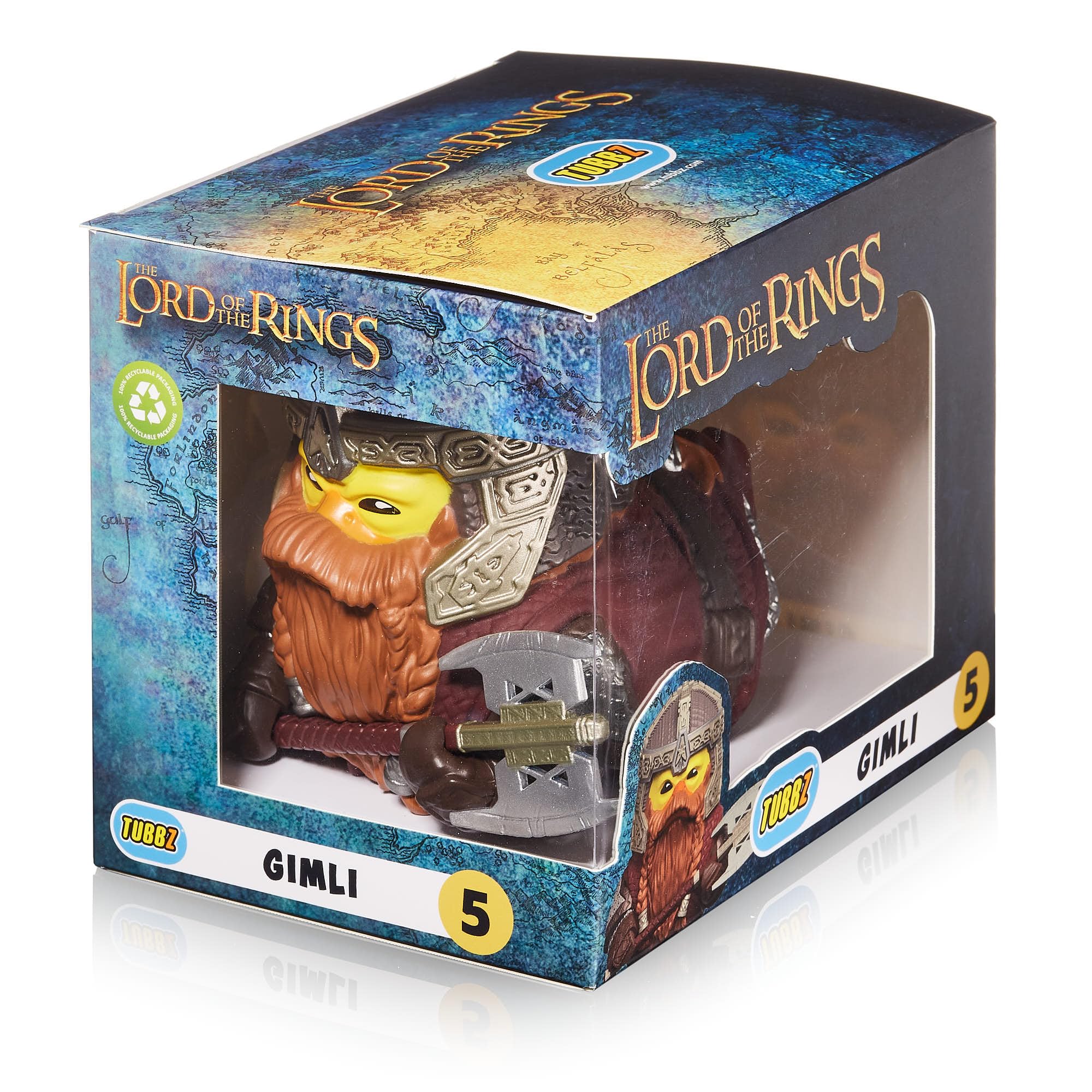 TUBBZ Boxed Edition: Lord of the Rings – Gimli Cosplaying Rubber Duck ...