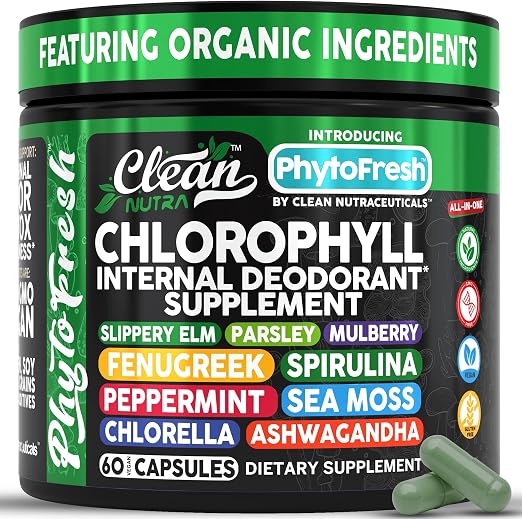 Amazon.com: Clean Nutra Chlorophyll Capsules Supplement Internal ...