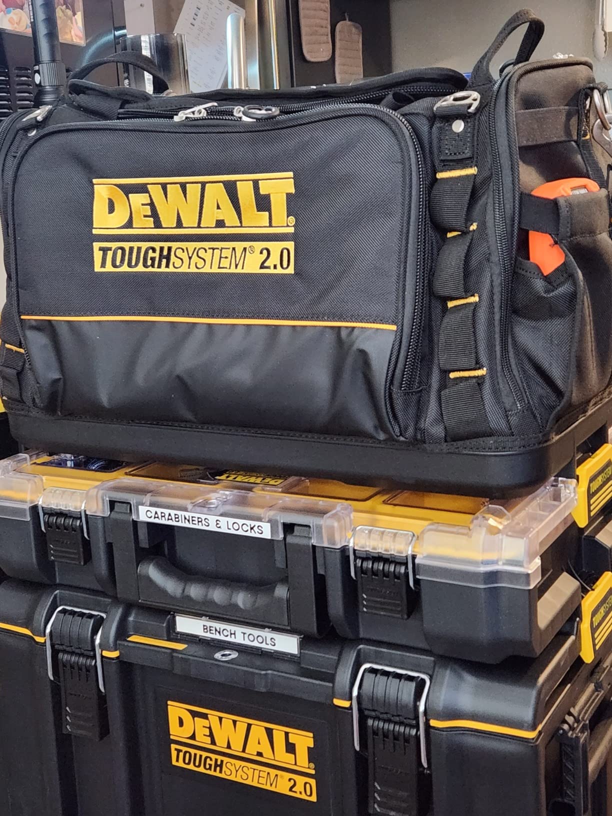 DEWALT TOUGHSYSTEM Tool Bag DEWALT Toughsystem 2.0 Jobsite Tool Bag ...