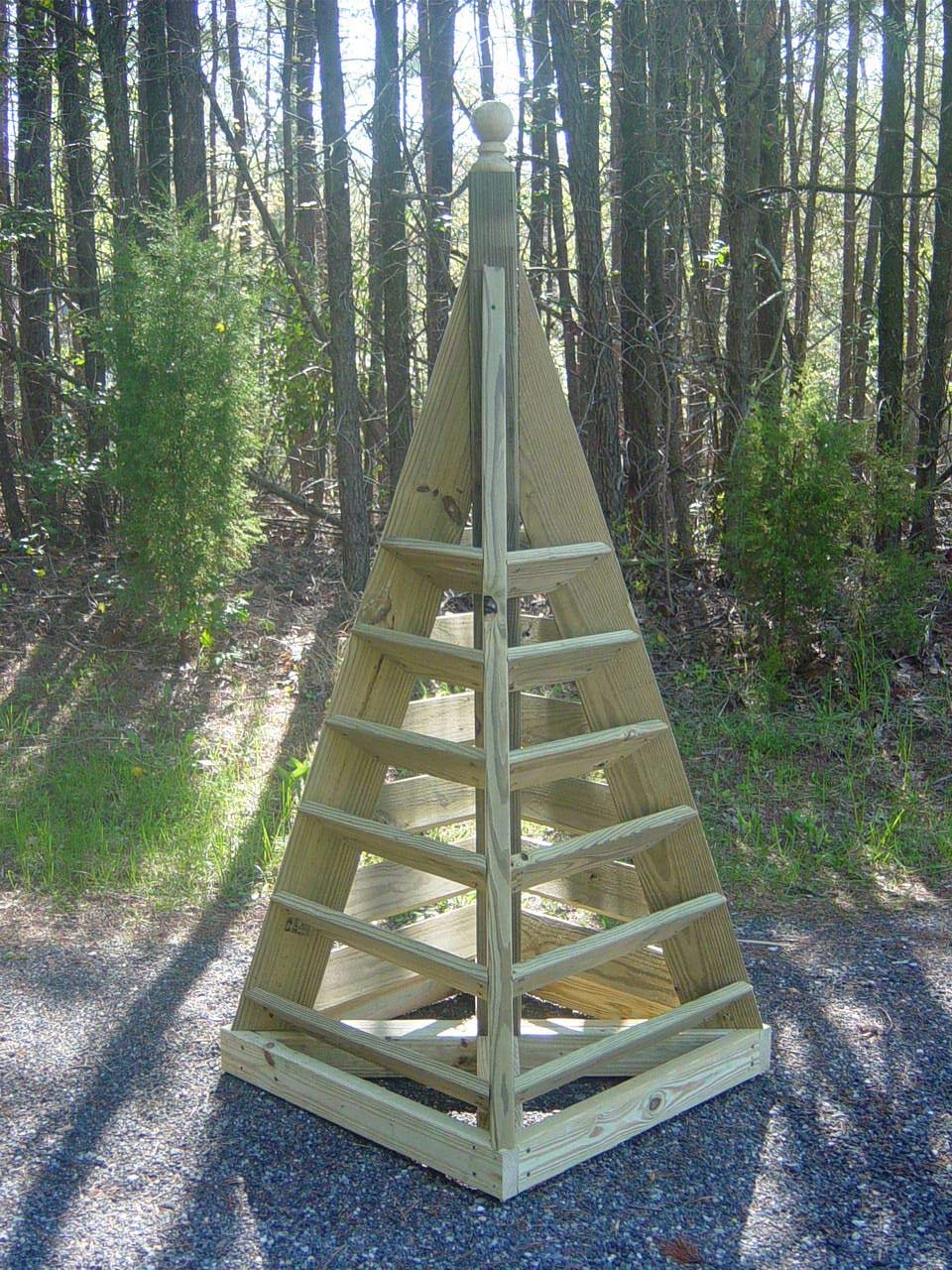 Pyramid Strawberry Planter How To Build A DIY Gutter Planter (Pyramid)