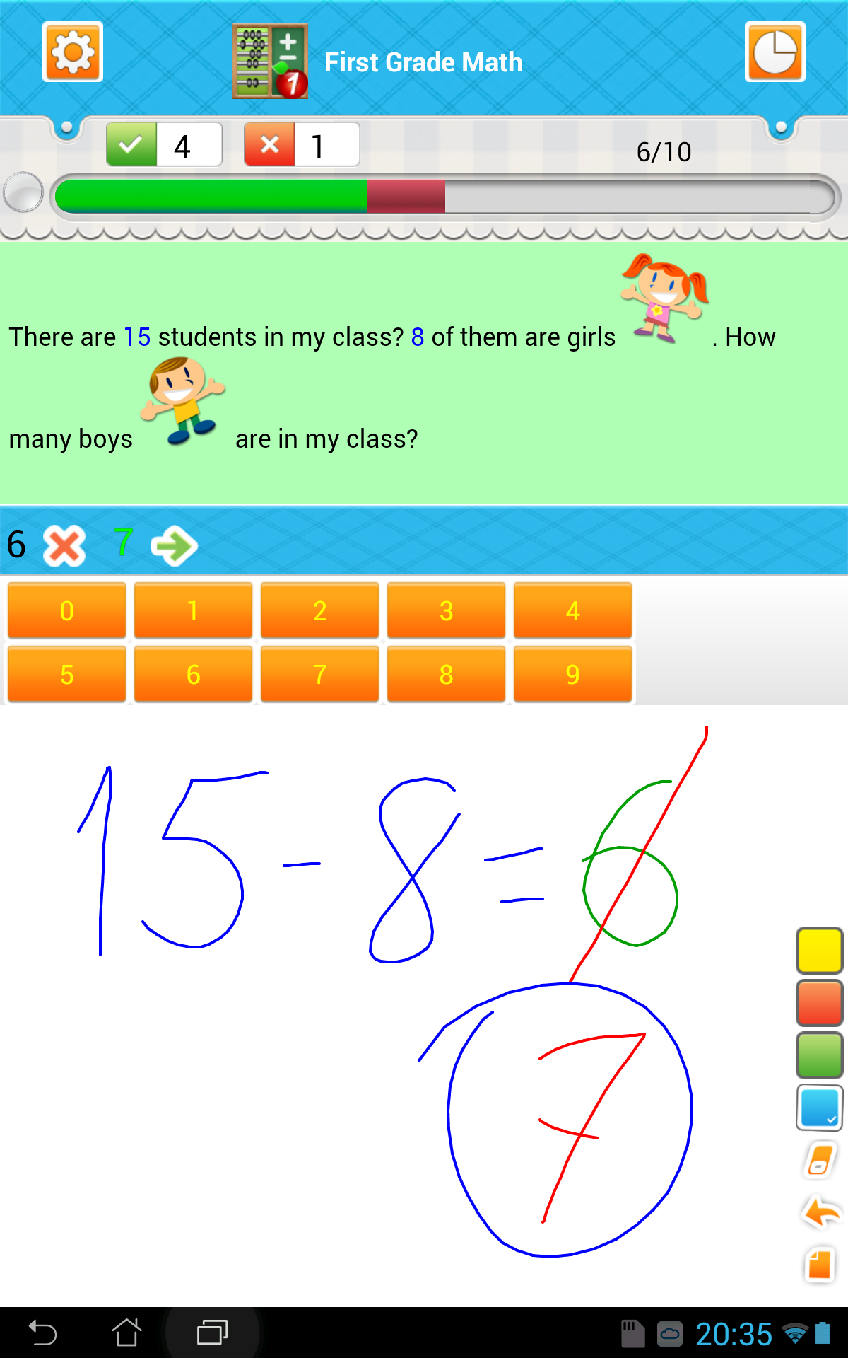 First Grade Math - App on Amazon Appstore