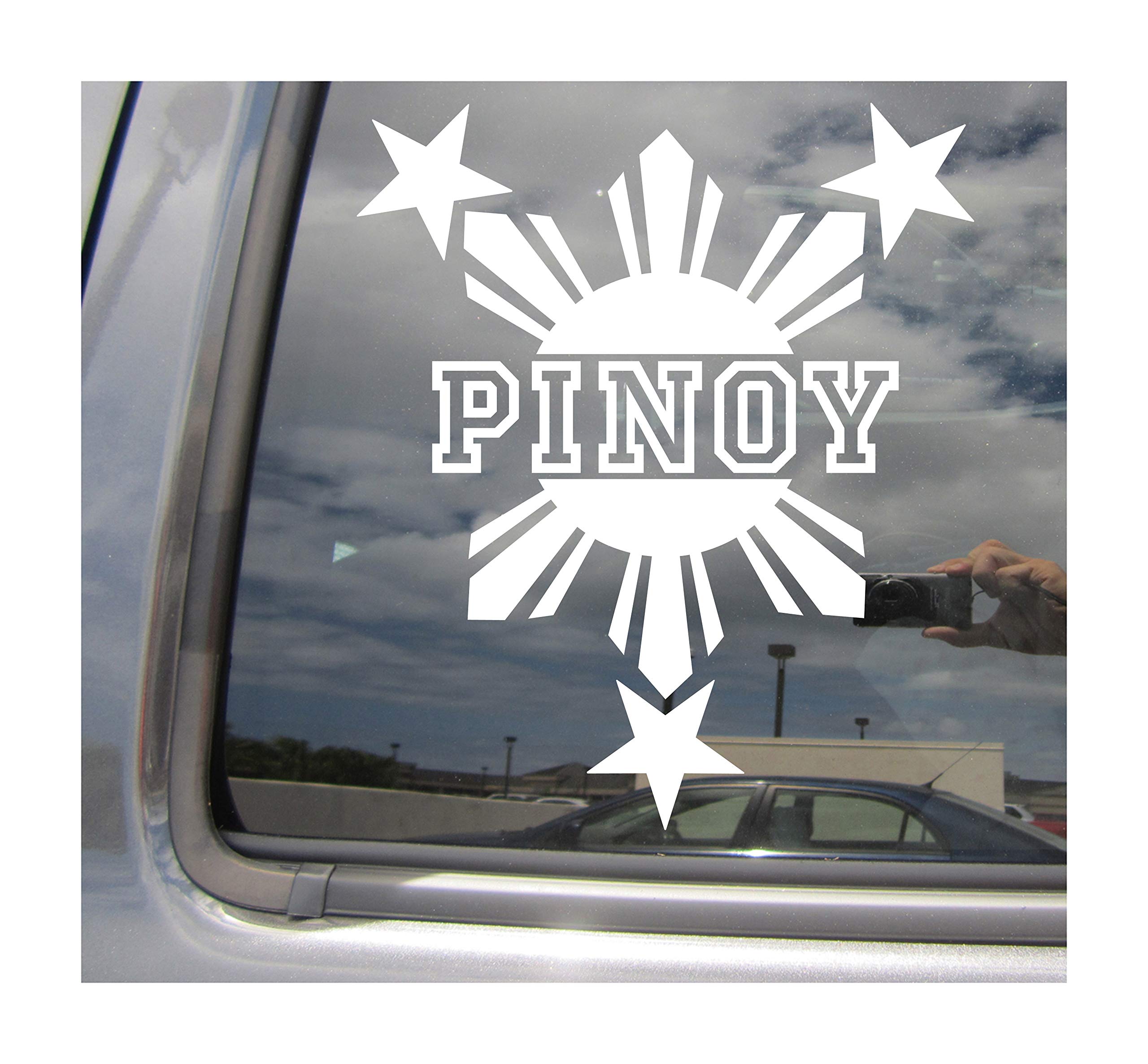 Philippines Sun And Stars Decals