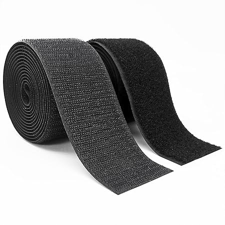 Amazon.com: Sew on Hook and Loop Nylon Fabric Magic Fastener Tape by ...