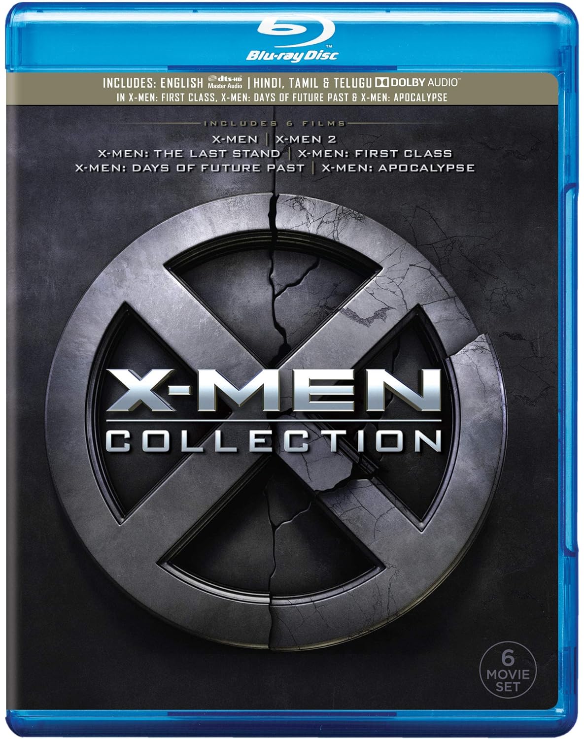 X-Men 6 Movies Collection: X-Men + X-Men 2 + X-Men: The Last Stand + X ...