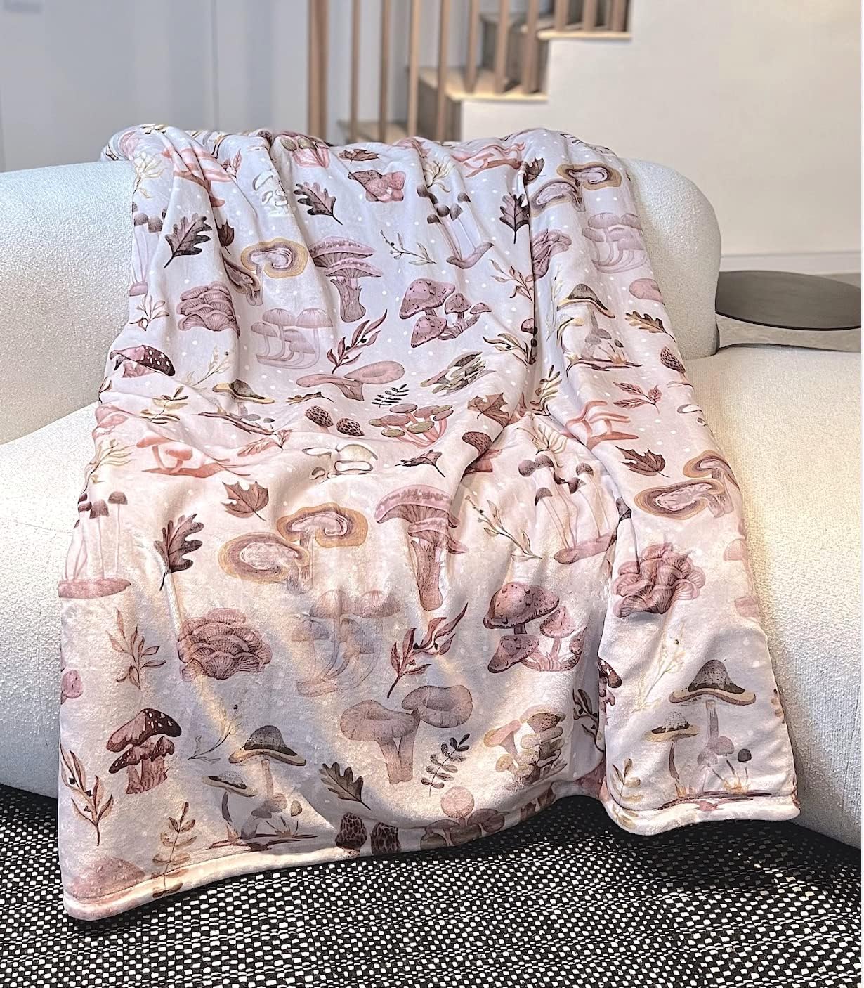 Amazon.com: SNUG SHROOM Luxury Mushroom Blanket 60" x 50" | Soft ...