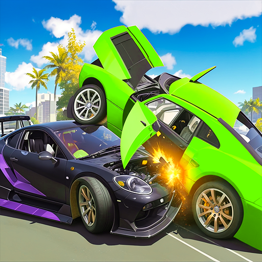 Car Crash Simulator 3D Game 2024: Beamng Car Crash Derby Demolition Car ...