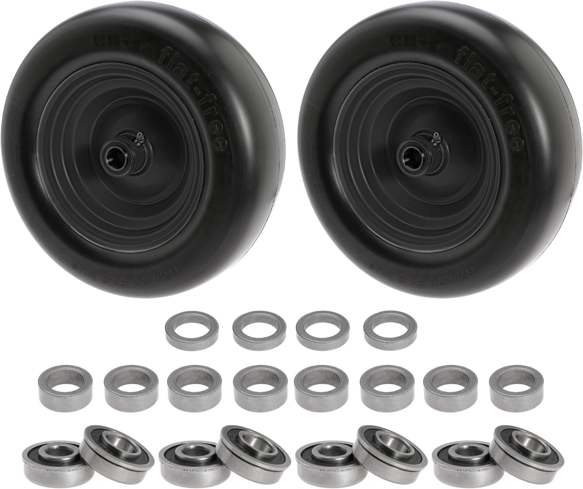 Amazon.com: 15x6.00-6 Lawn Mower Tire Riding Mower Tire and Wheel Front ...