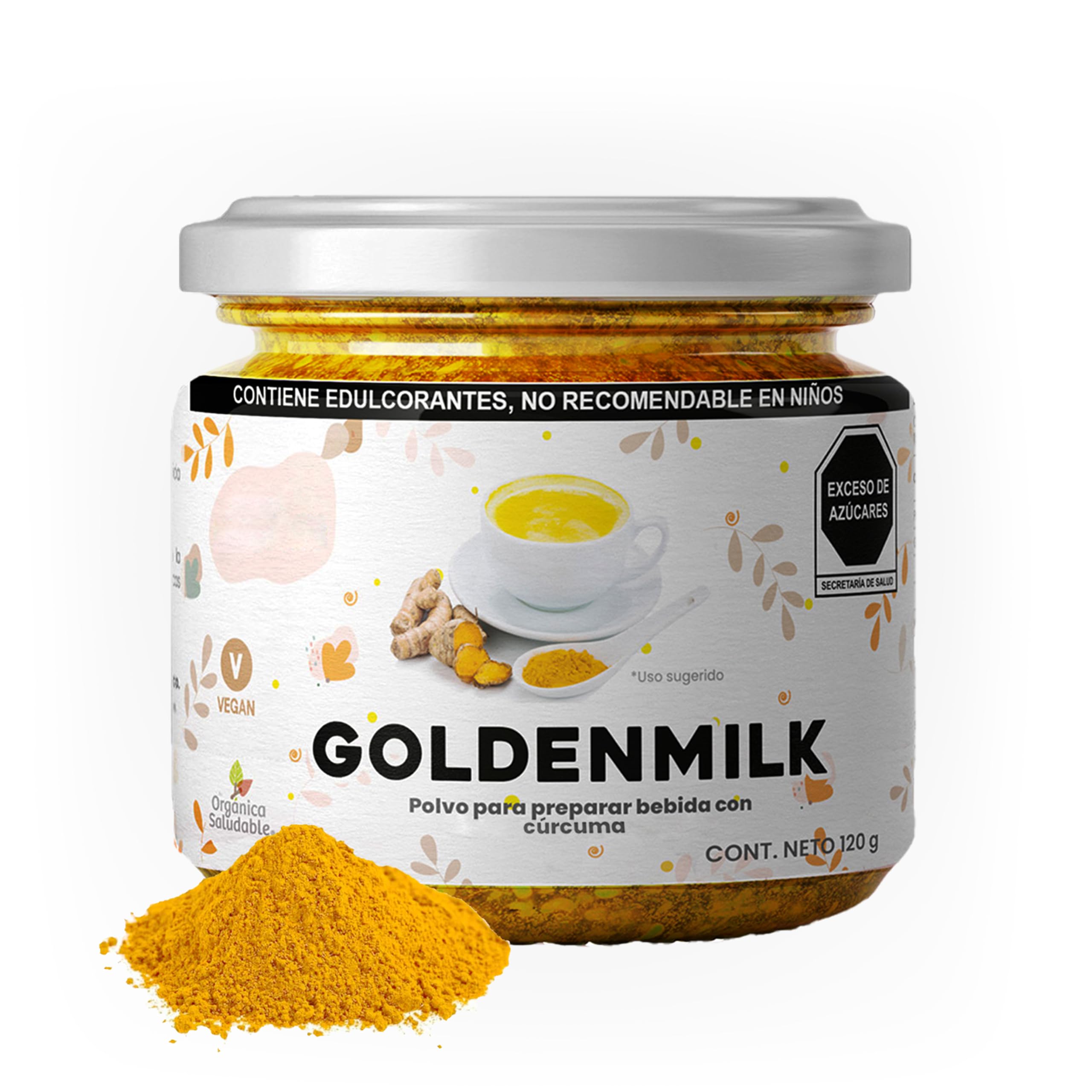 ORGANICA Y SALUDABLE | Golden Milk - Leche Dorada con Curcuma | Bebida ...