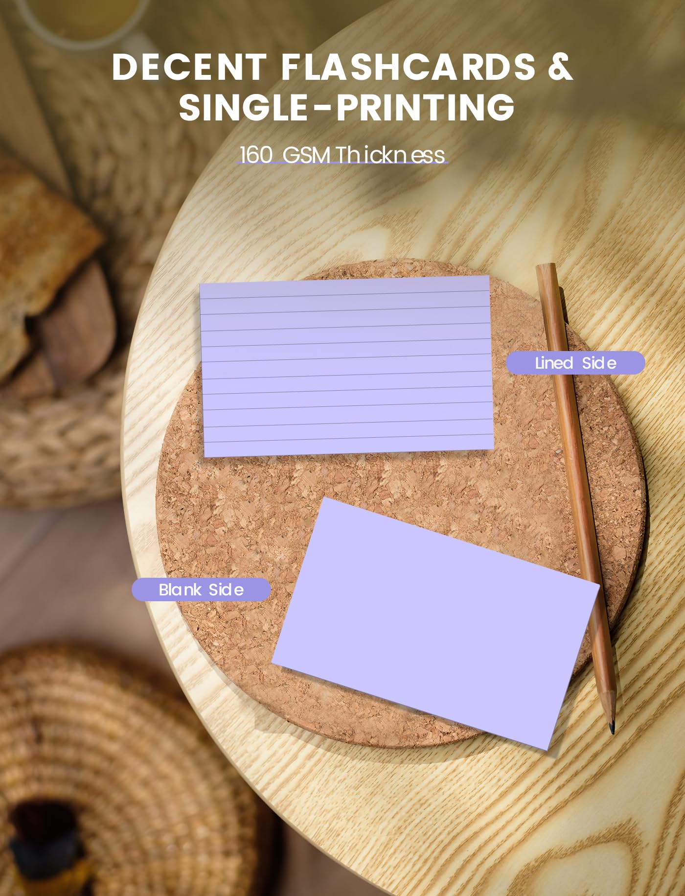 Snapklik.com : 3x5 Index Cards Colored Note Cards, 250 PCS Ruled Index Cards 3x5, Lined Index ...