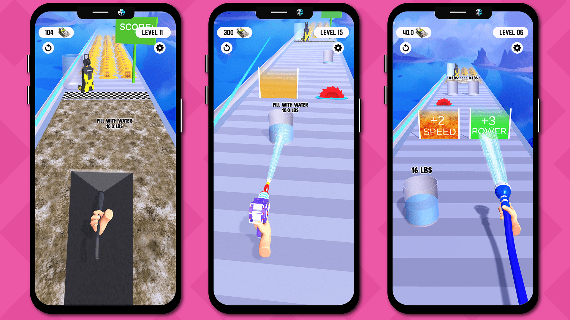 Pressure Cleaning Rush! Power Washer Run 3D - Washing Runner Deep Wash Cleaning Simulator - App ...