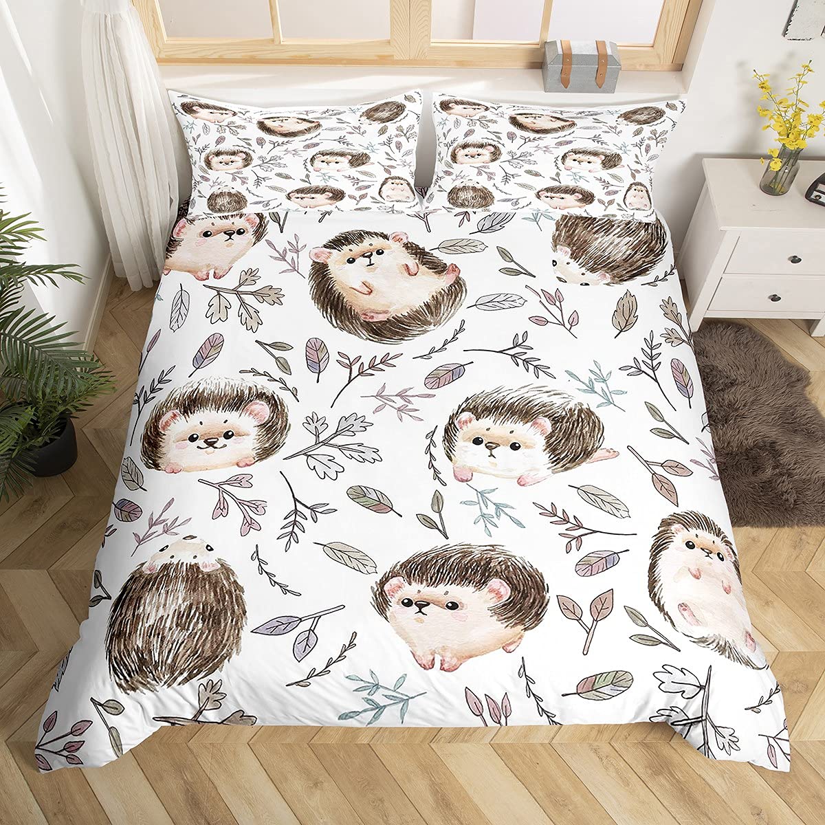 Hedgehog Toddler Bedding