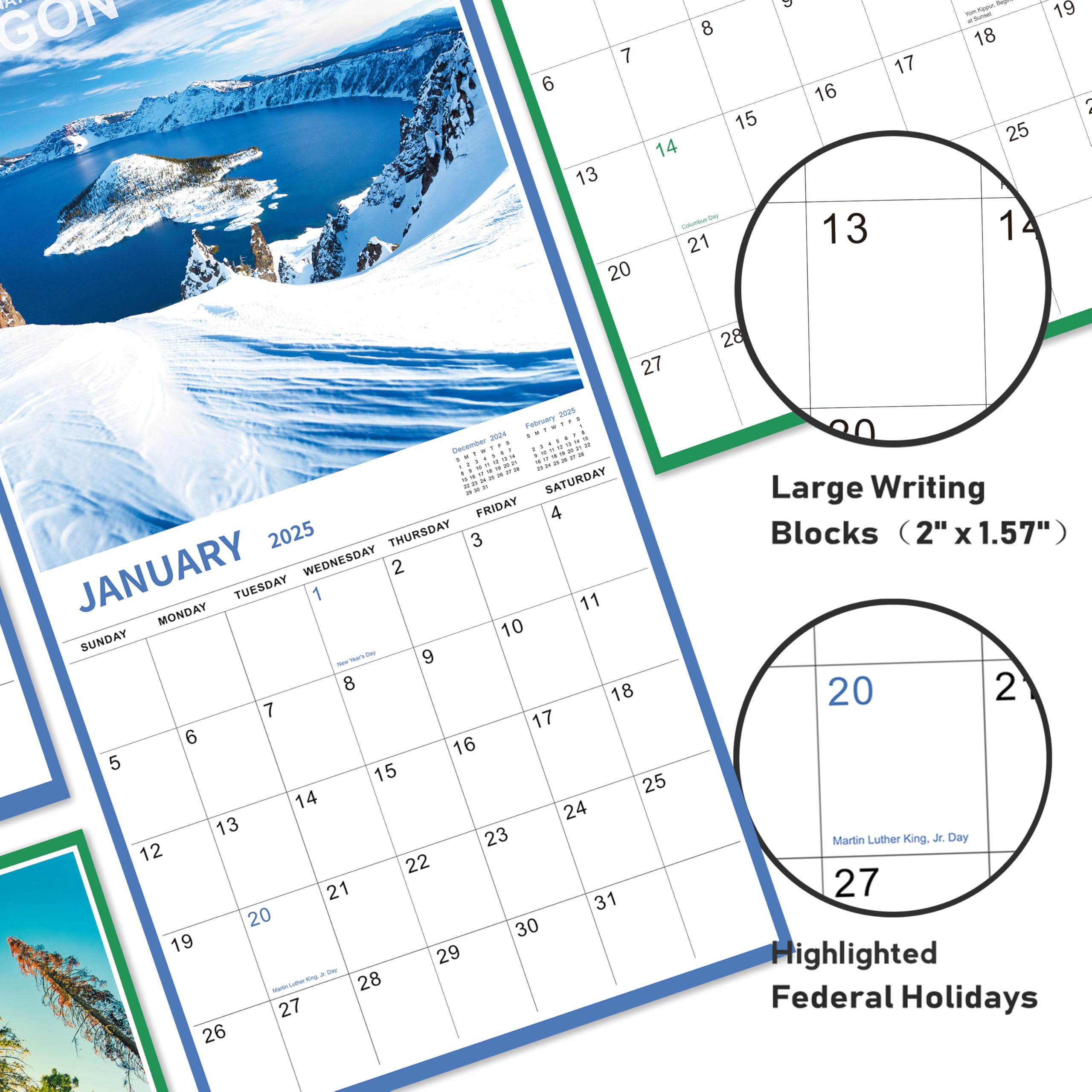 Snapklik.com : 2025 Calendar, 2025 Monthly Square Wall Calendar