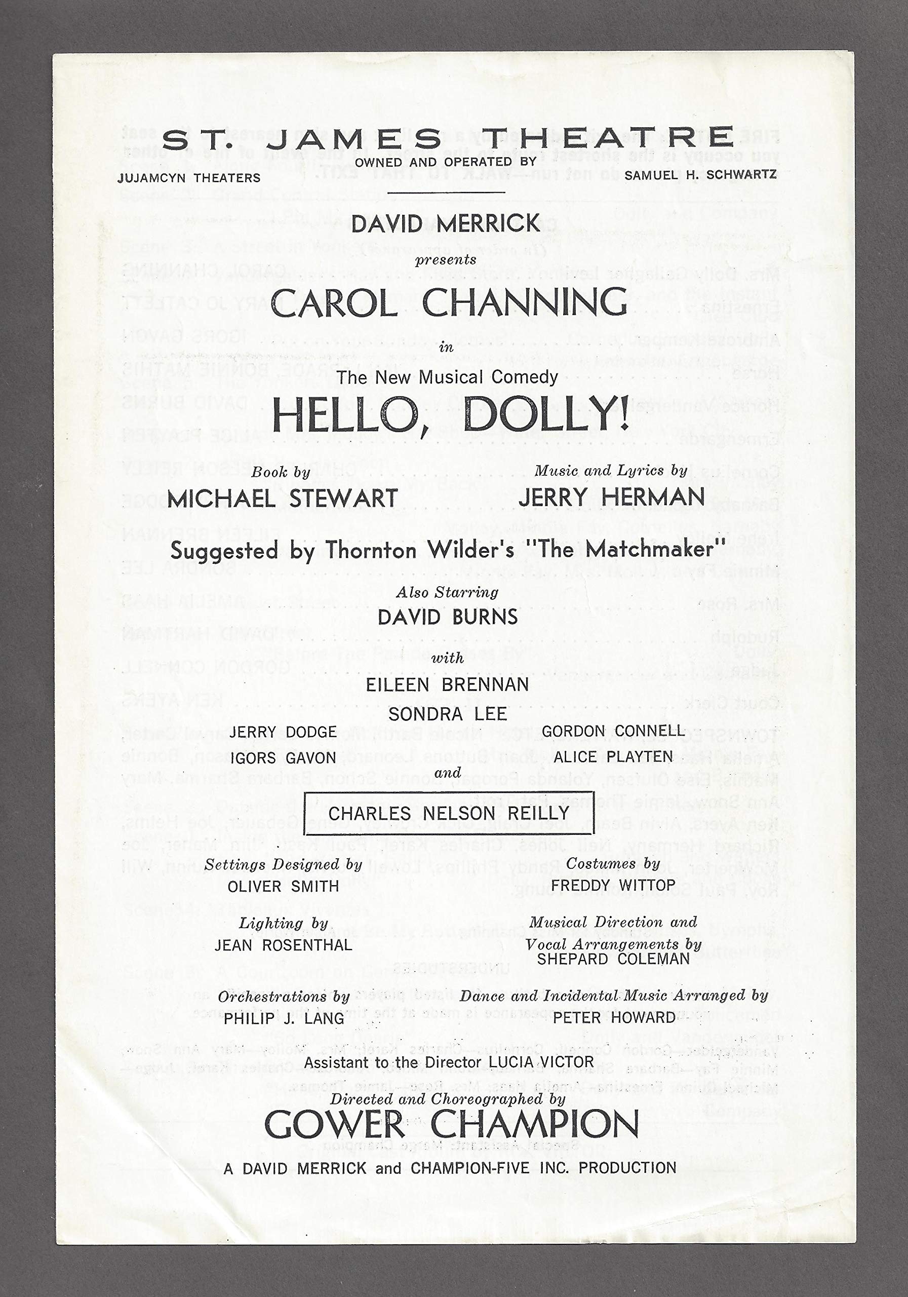 Alice Playten Hello Dolly