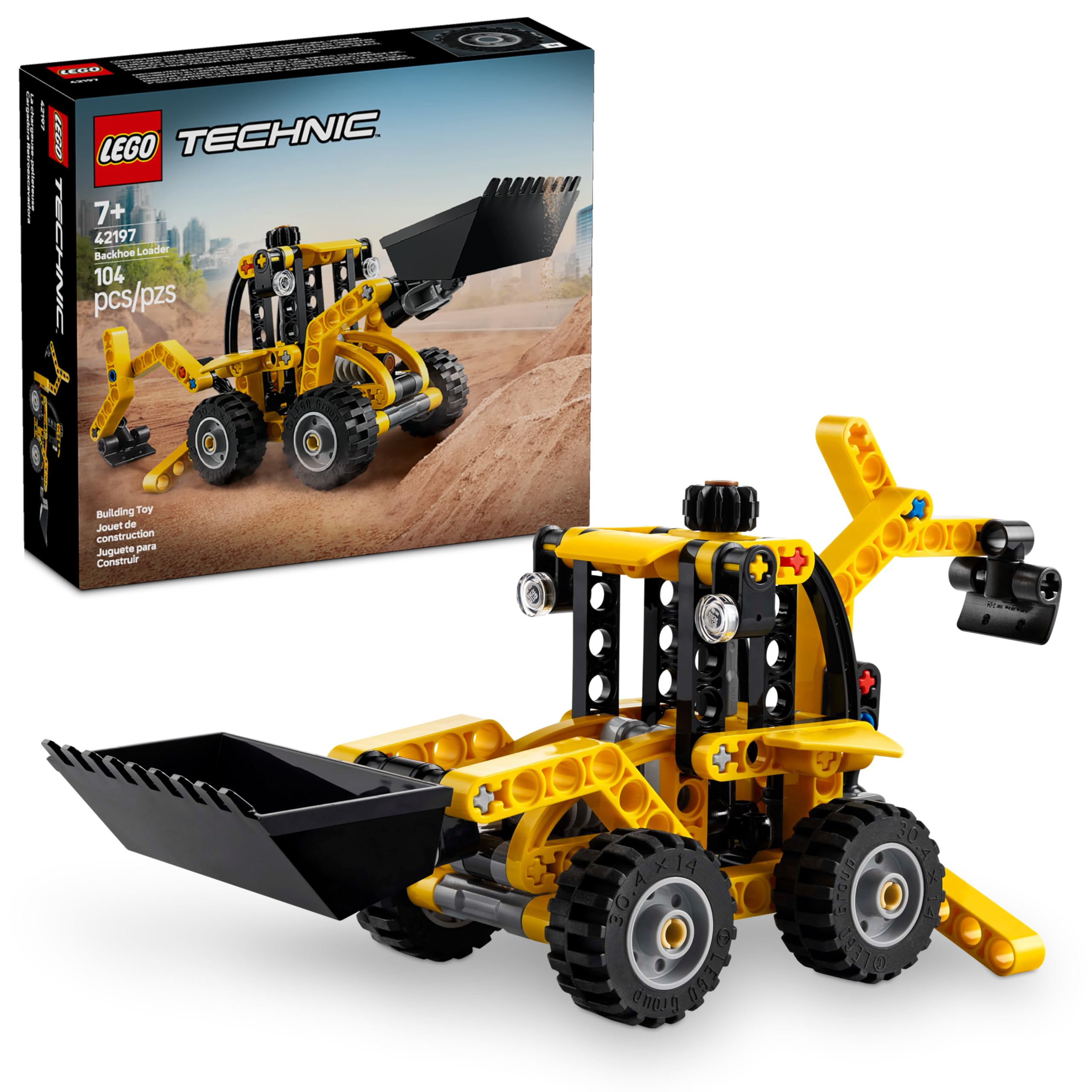 LEGO® Technic™ Cargadora Retroexcavadora Juguete de construcción, Set ...