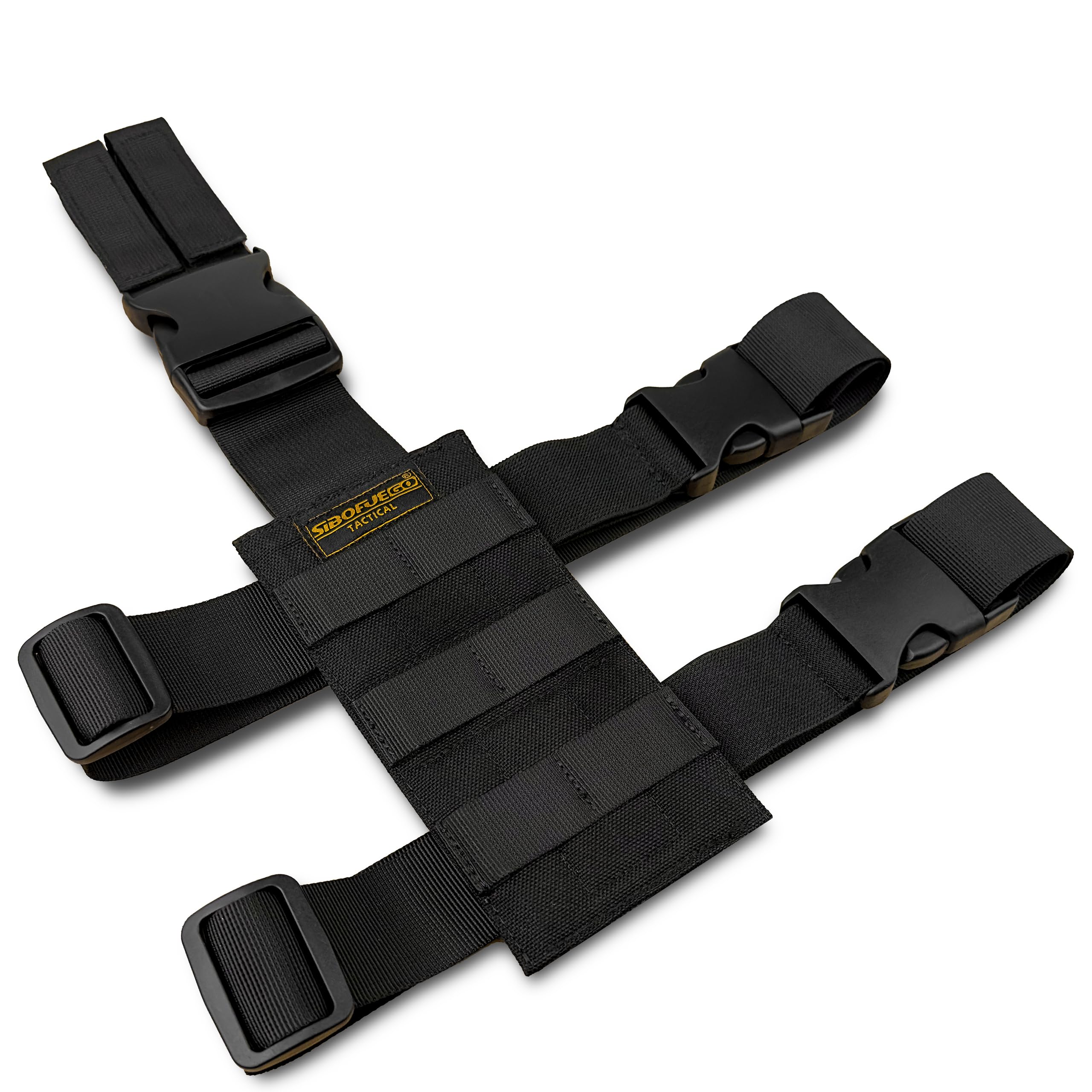 Amazon.com: SIBOFUEGO Tactical Molle Drop Leg Platform - Universally ...