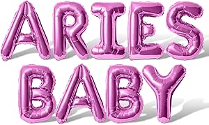 Amazon.com: Letter Balloons - ARIES BABY 16" Inch Alphabet Letters Foil ...