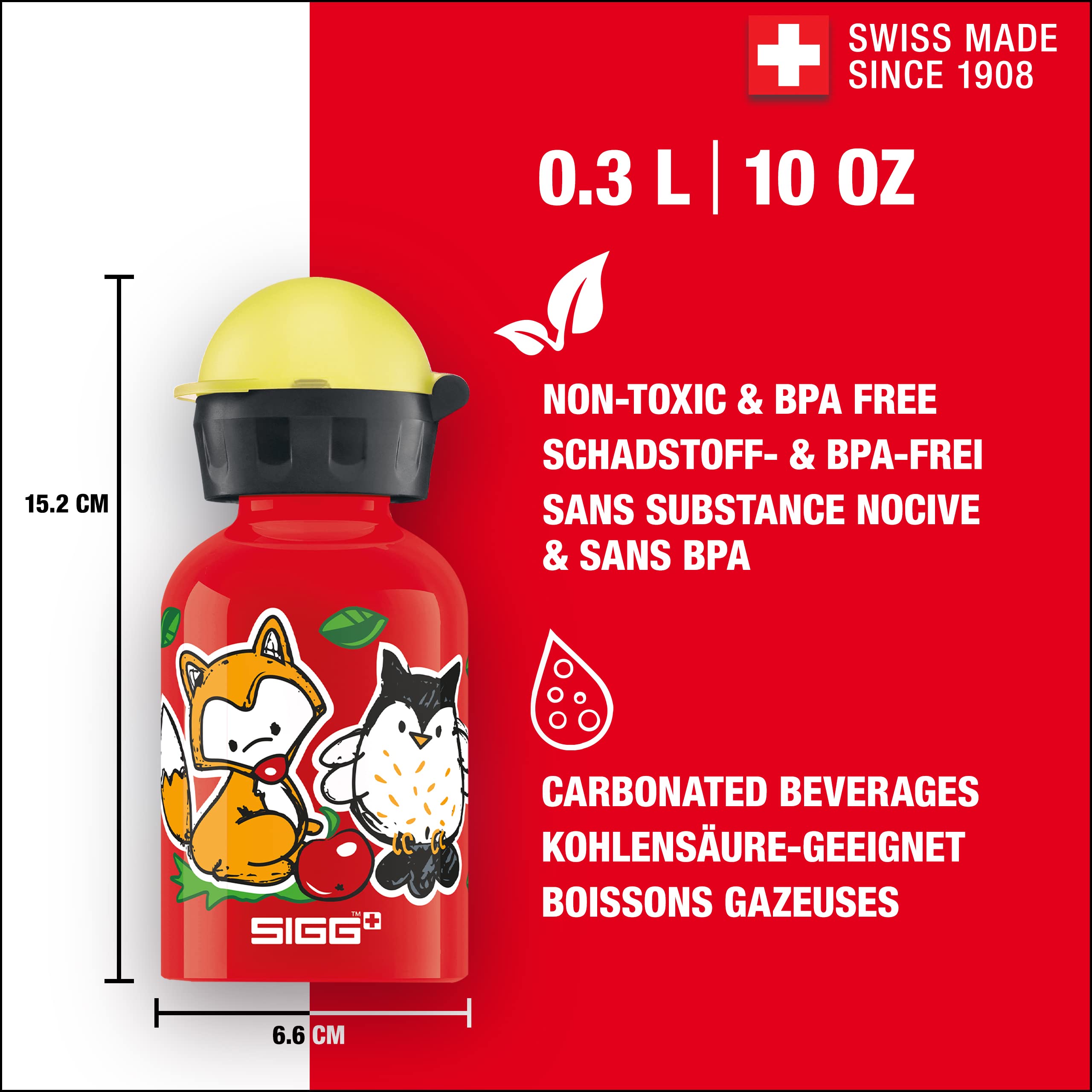 Snapklik.com : Sigg - Kids Water Bottle - KBT - Made In Switzerland ...