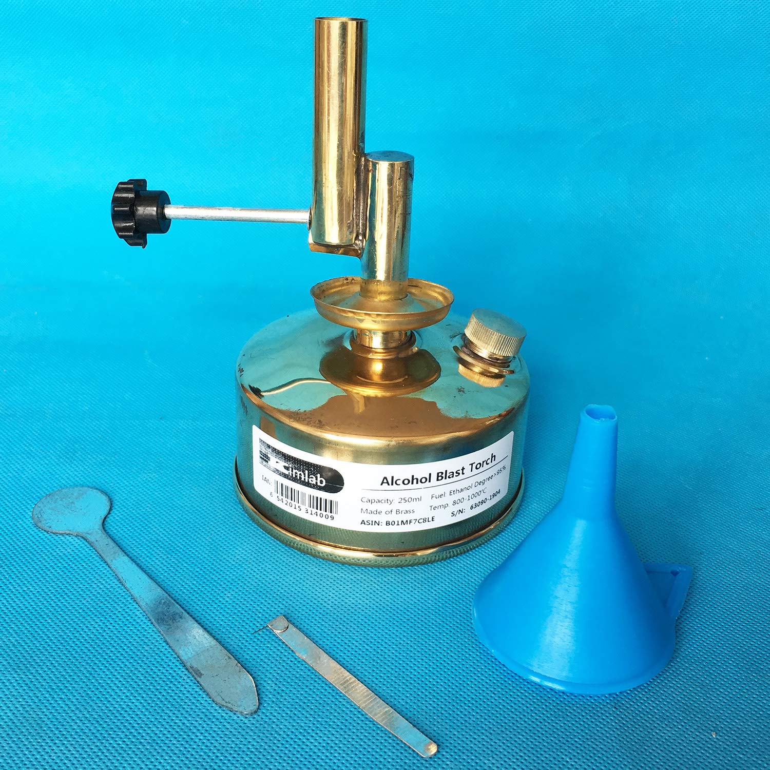 DONLAB Alcohol Blast Brass Alcohol Lamp Blow Torch 250ml for Lab ...