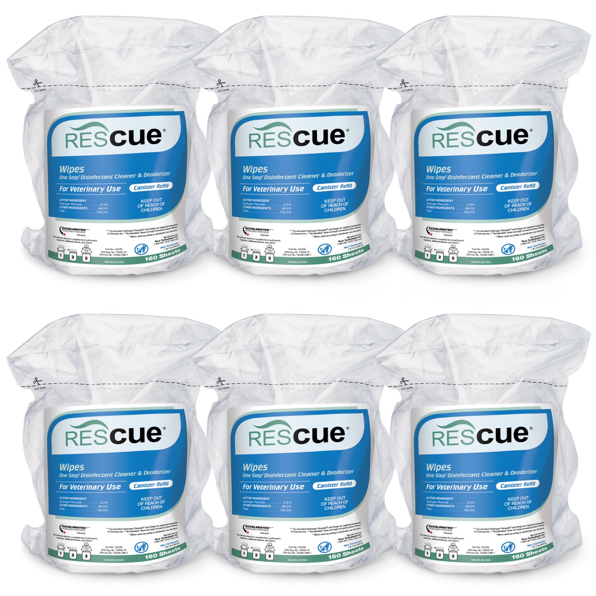 Snapklik.com : REScue One-Step Disinfectant Cleaner & Deodorizer Wipes ...
