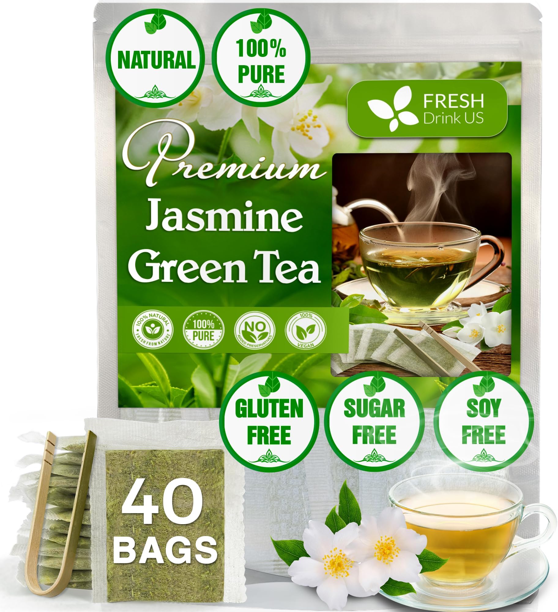 Amazon.com : African Herbal Teas Kinkeliba Tea : Grocery & Gourmet Food