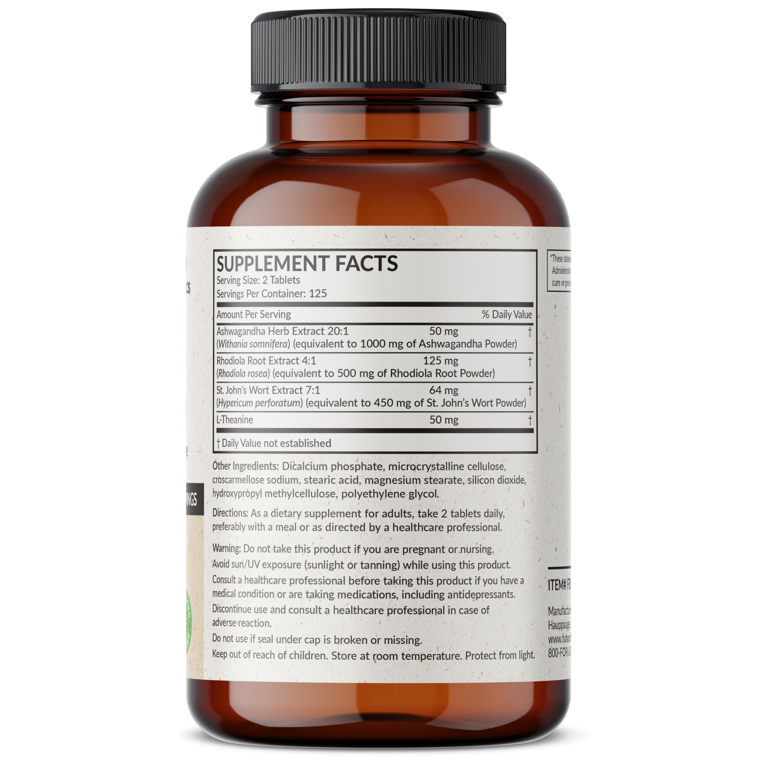 Snapklik.com : Futurebiotics Chill Pill + Ashwagandha, Rhodiola, St ...