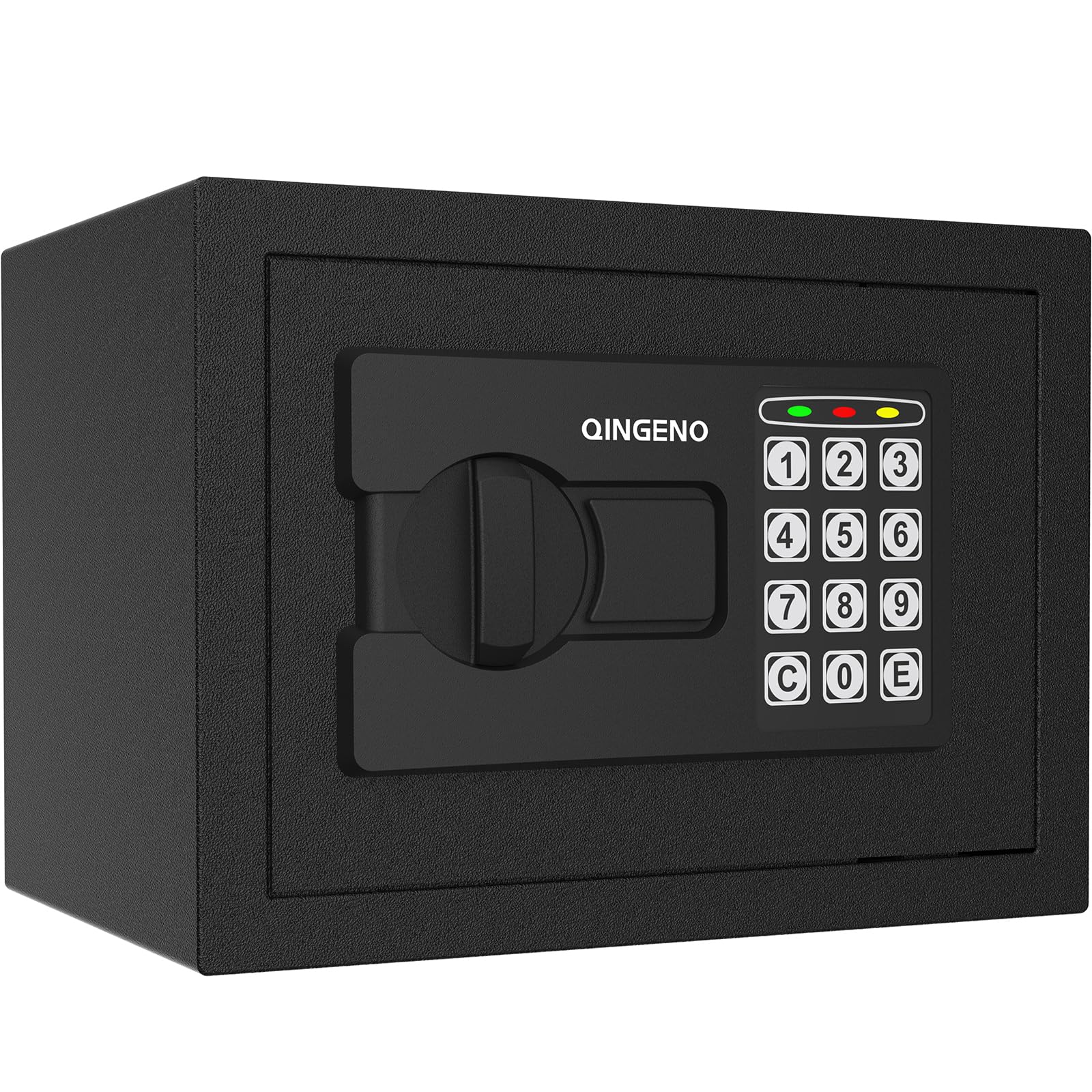 QINGENO Safe Box with Digital Electronic Security Keypad,Mini Small ...