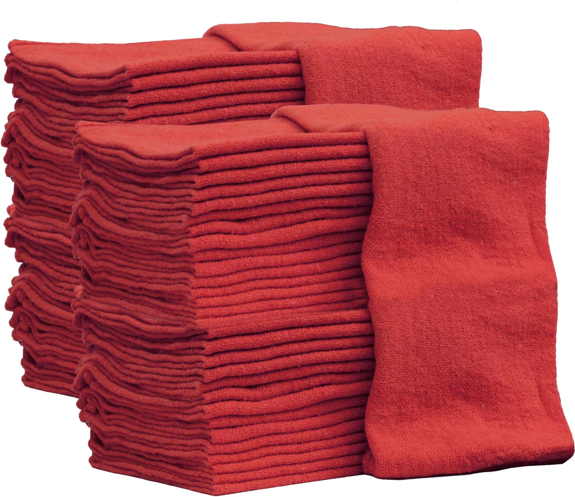 Amazon.com: Pro's Choice Red Auto Mechanic Rags (Pack of 50), Shop ...