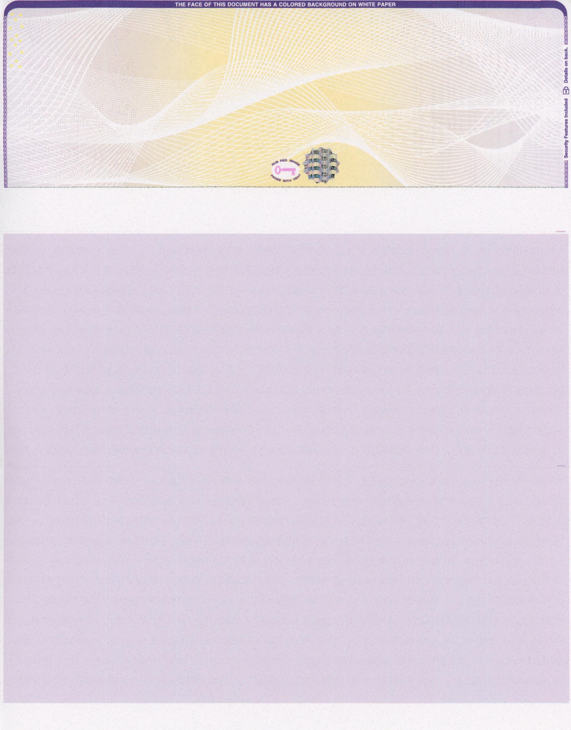 Amazon.com : 250 Computer Laser Checks - Check on Top - Hologram ...