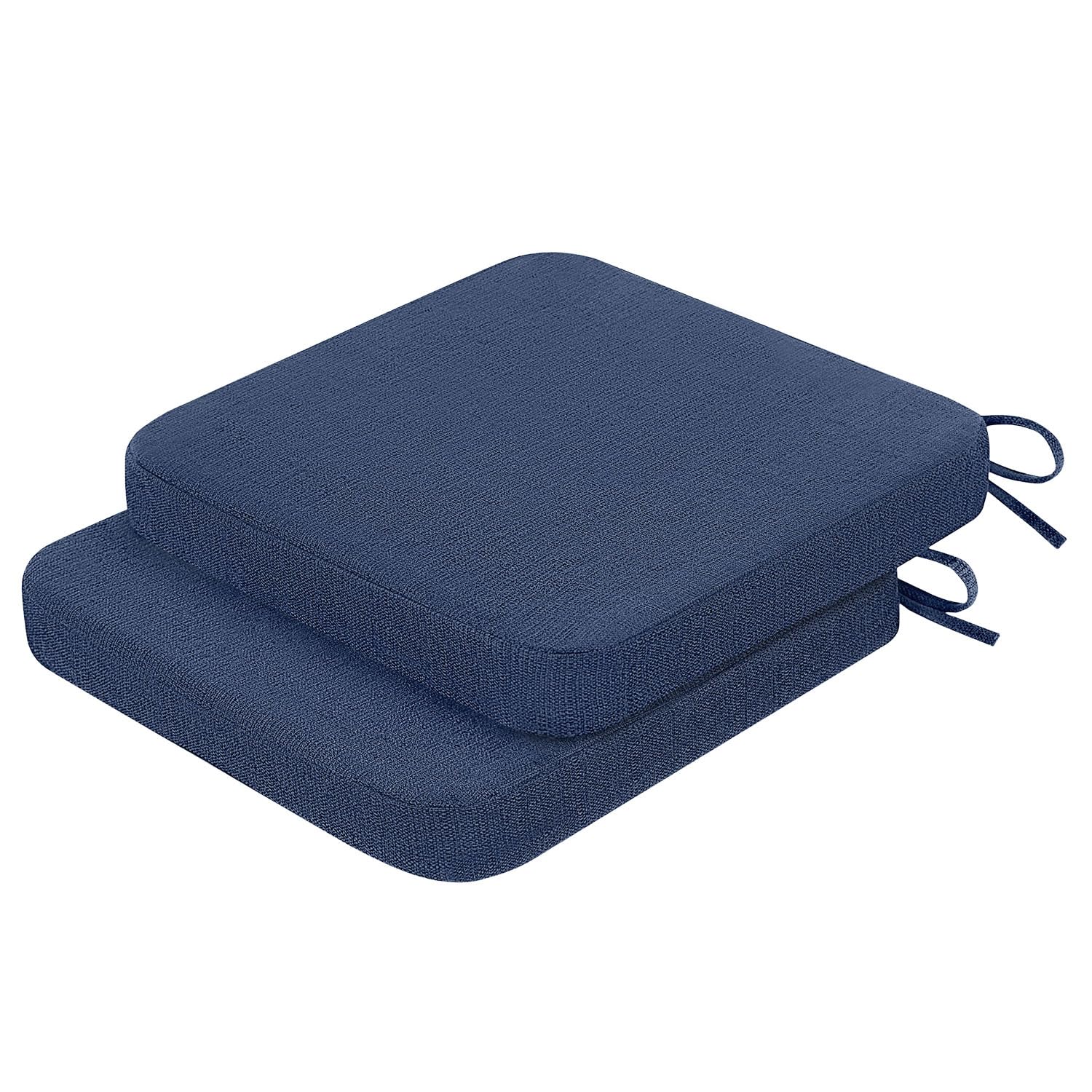 Amazon.com: cozyide Square Chair Cushions for Dining Chairs 2 Pack ...