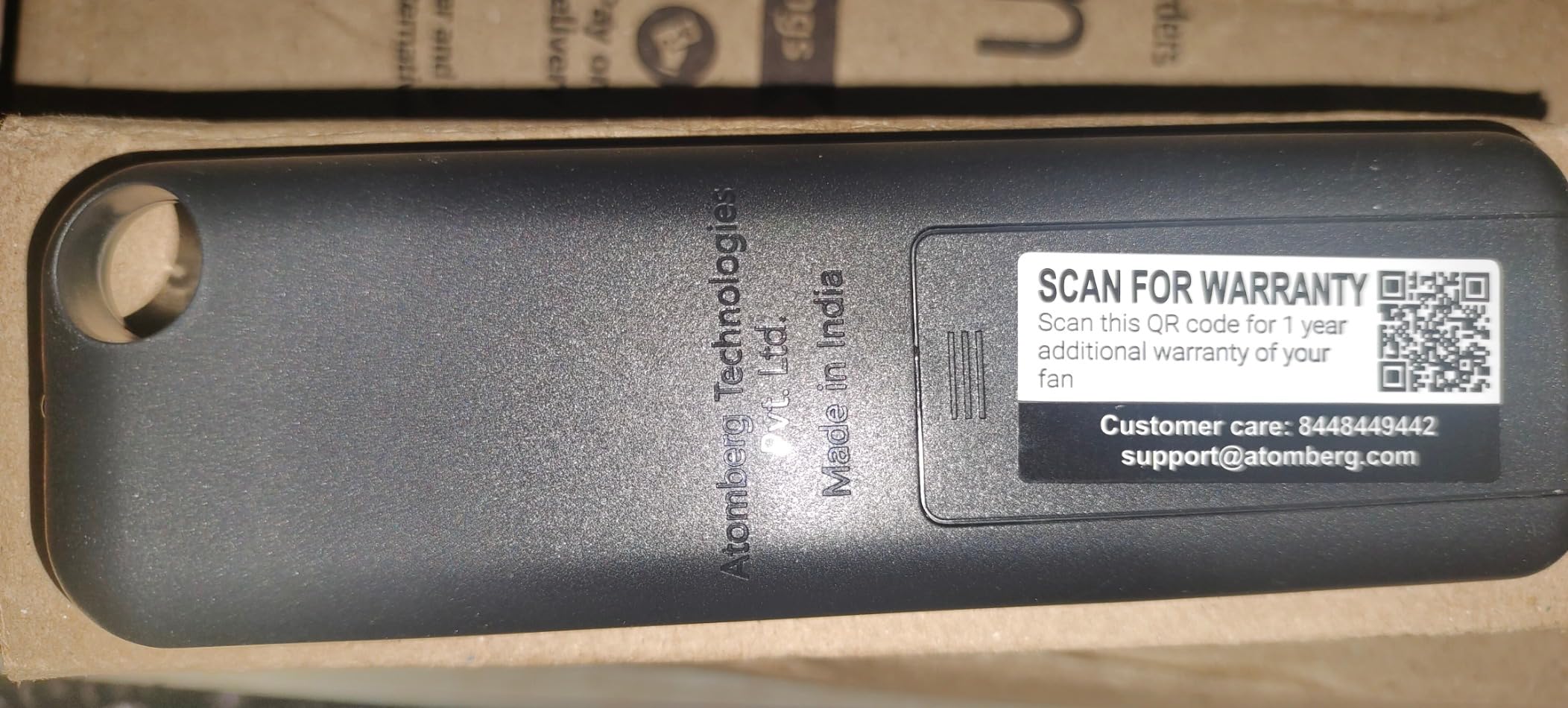 atomberg Original Remote with Boost, Sleep & Timer Mode | IR Remote | 1 ...