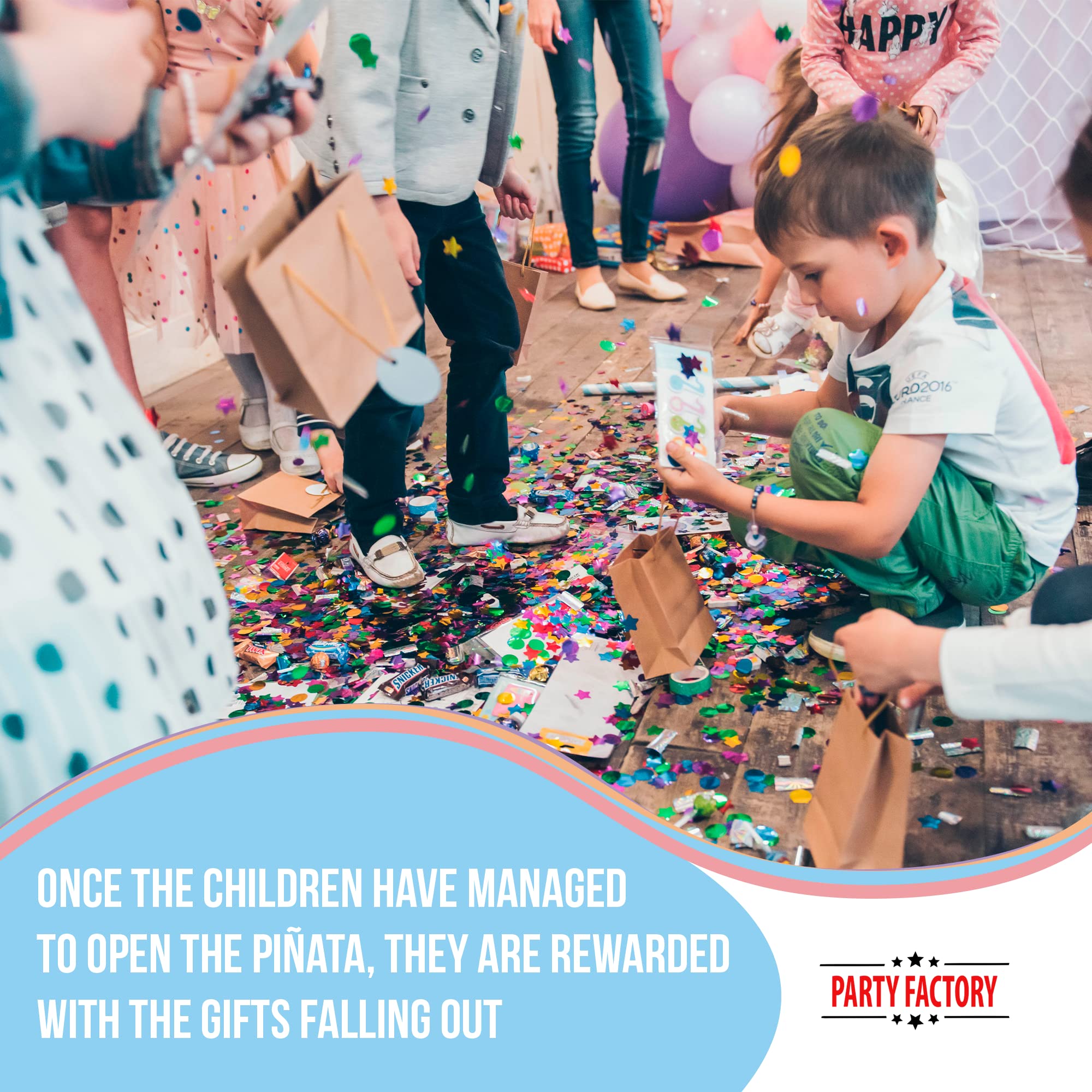 Piñata Party Factory con núme... - B0864523WT | Encarguelo.com